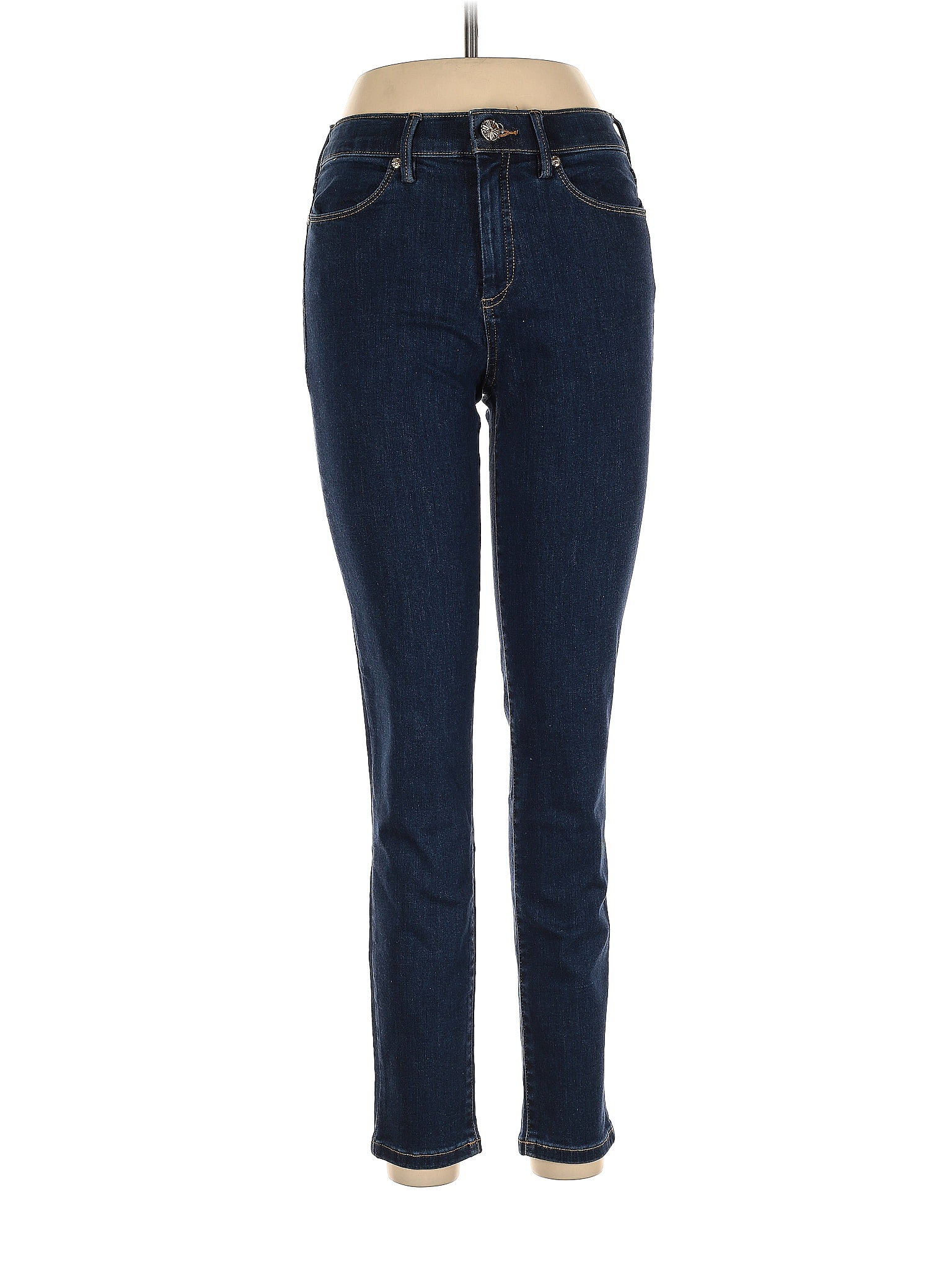 Lilly Pulitzer Solid Blue Jeans Size 6 - 69% off | ThredUp