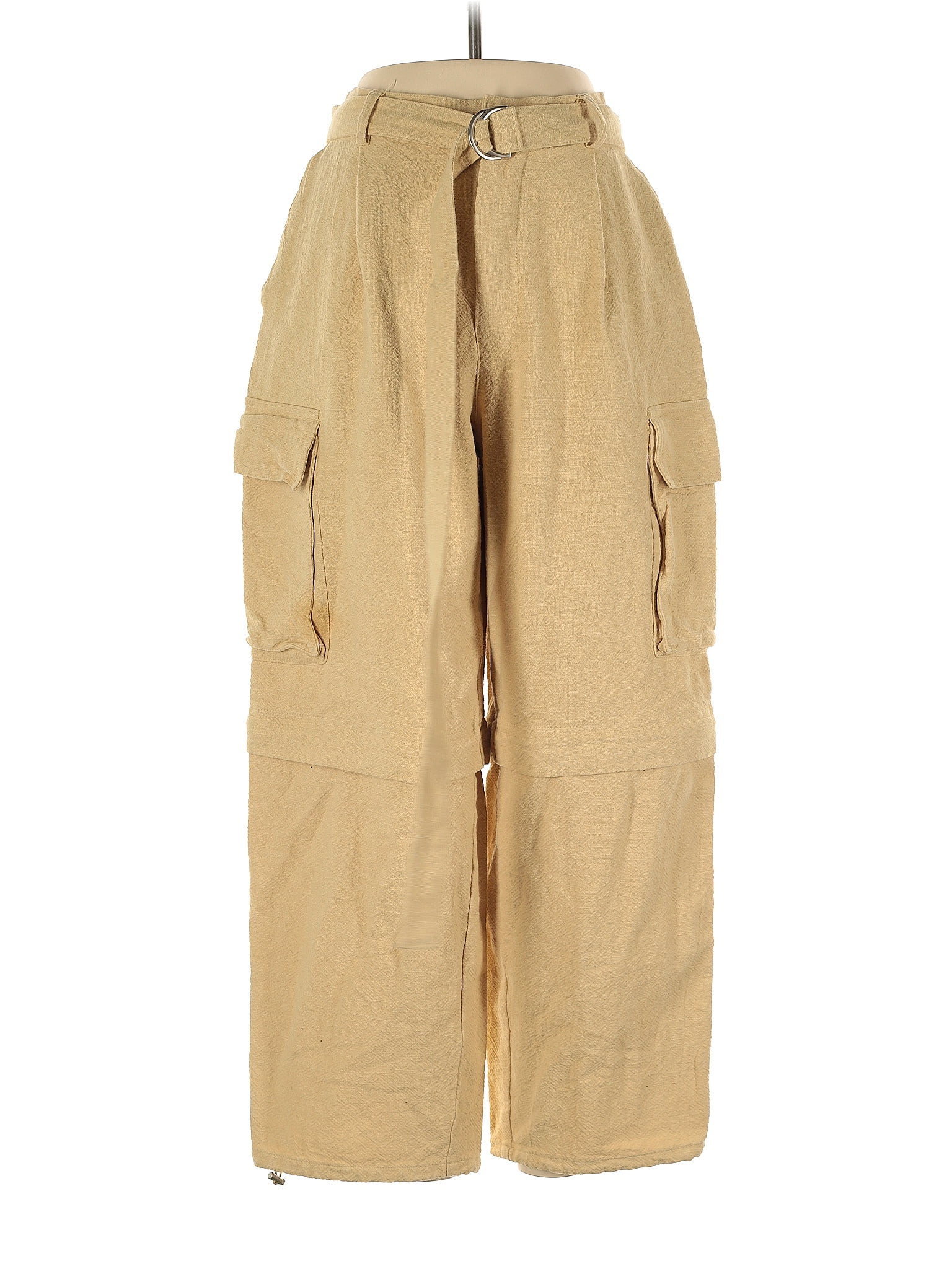 ALTERNATIVE 100% Laine (wool) Solid Tan Cargo Pants Size M - 73% off | ThredUp