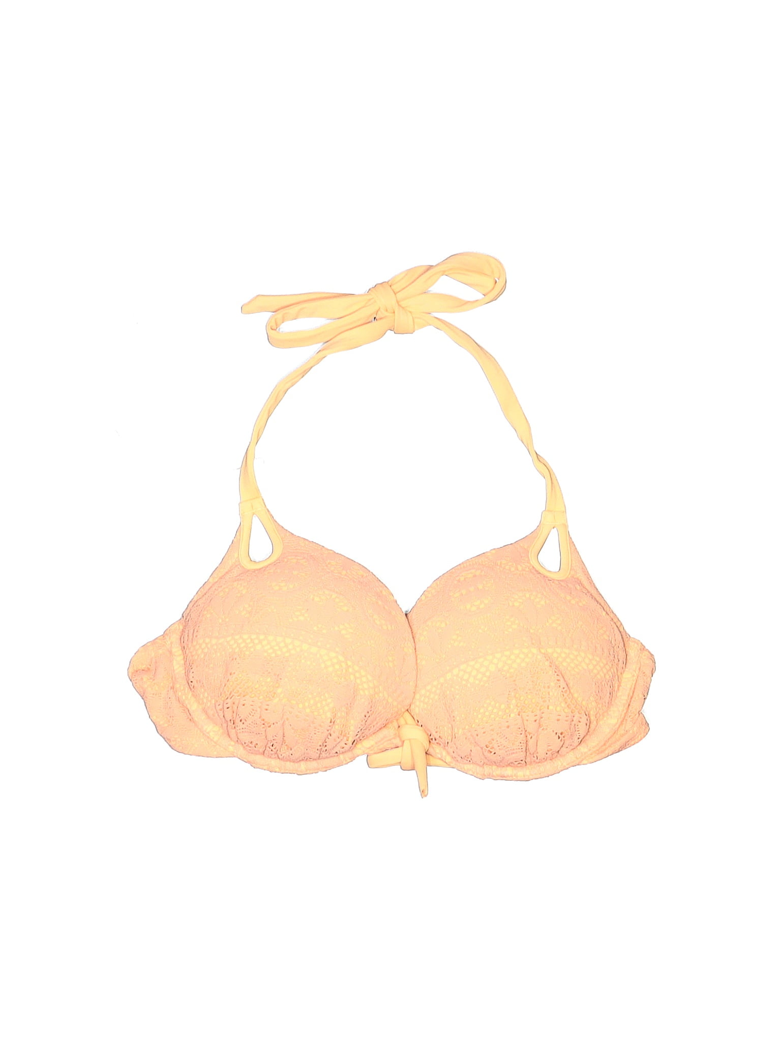 Victoria's Secret Solid Tan Yellow Swimsuit Top Size XS (32AA) - 56% ...