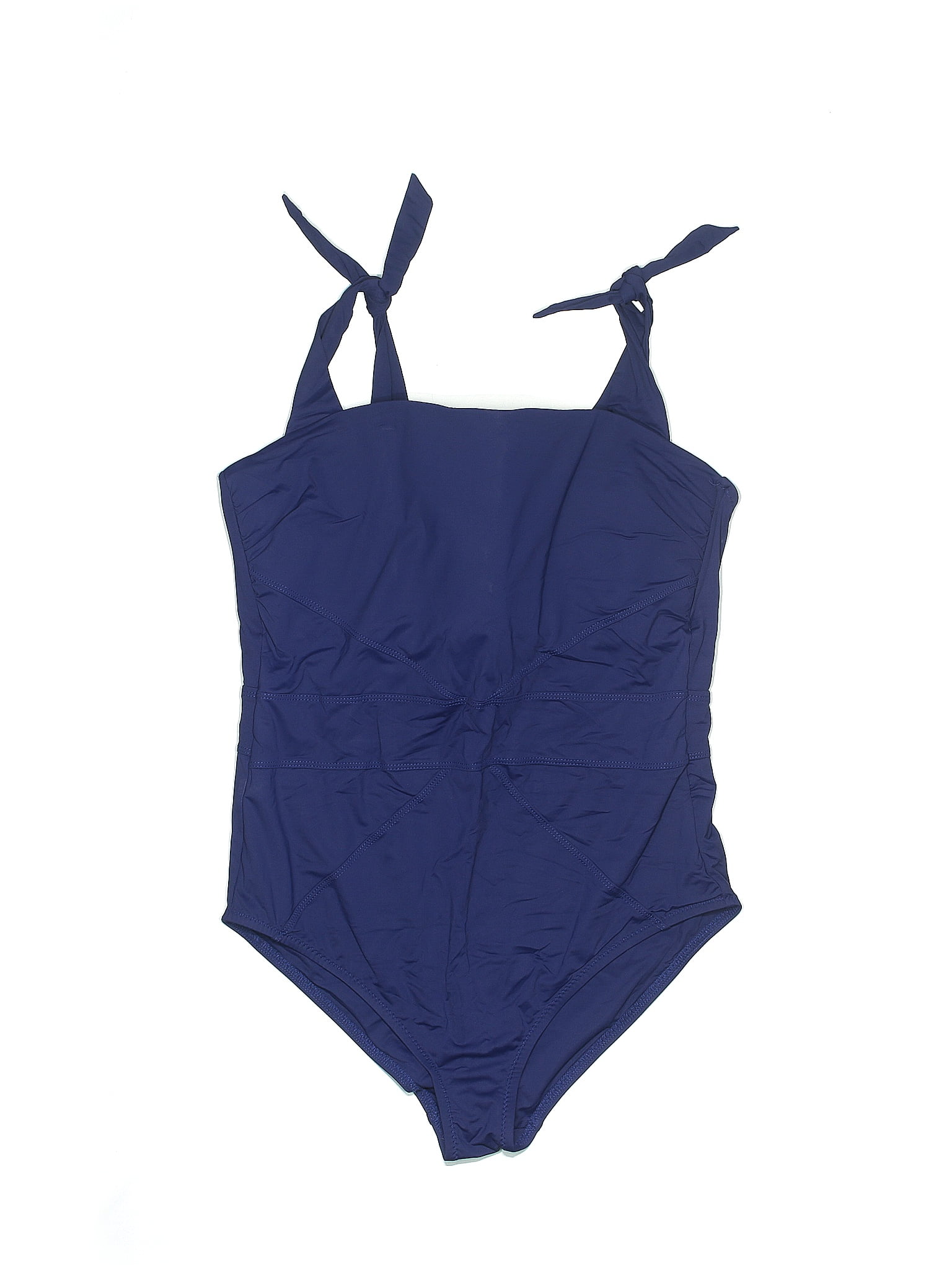 Becca Solid Blue One Piece Swimsuit Size 1X (Plus) - 50% off | ThredUp