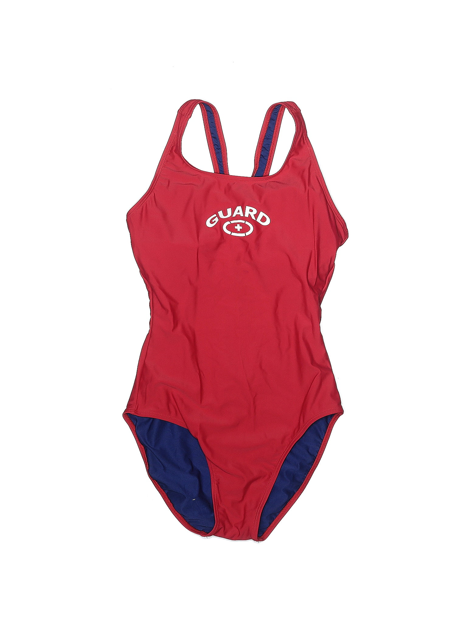 Adoretex Solid Red One Piece Swimsuit Size 38 Eu 48 Off Thredup