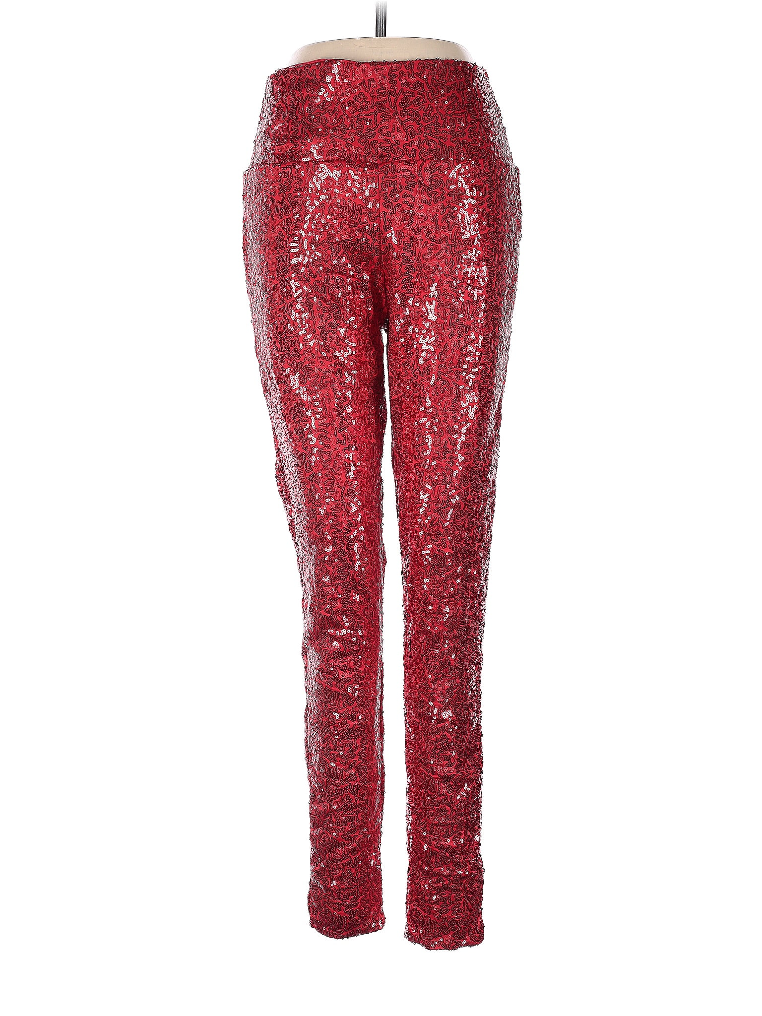 Tipsy Elves Leopard Print Red Velour Pants Size S - 56% off | ThredUp