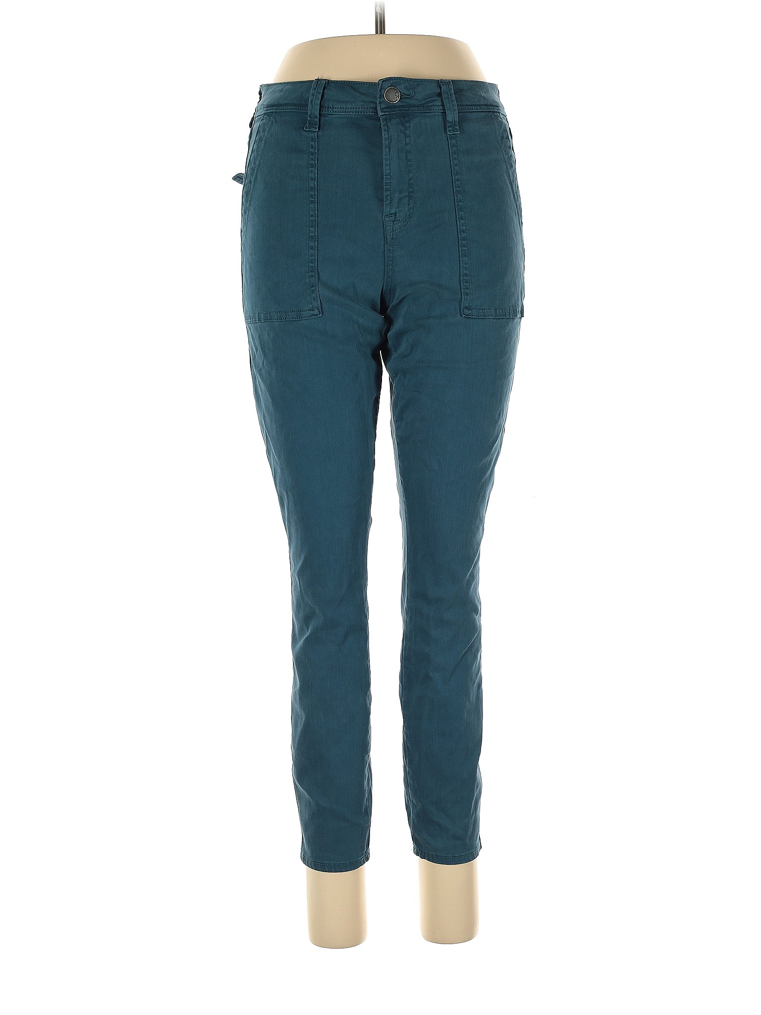 Cosmic Blue Love Solid Teal Jeans Size 10 - 67% off | ThredUp