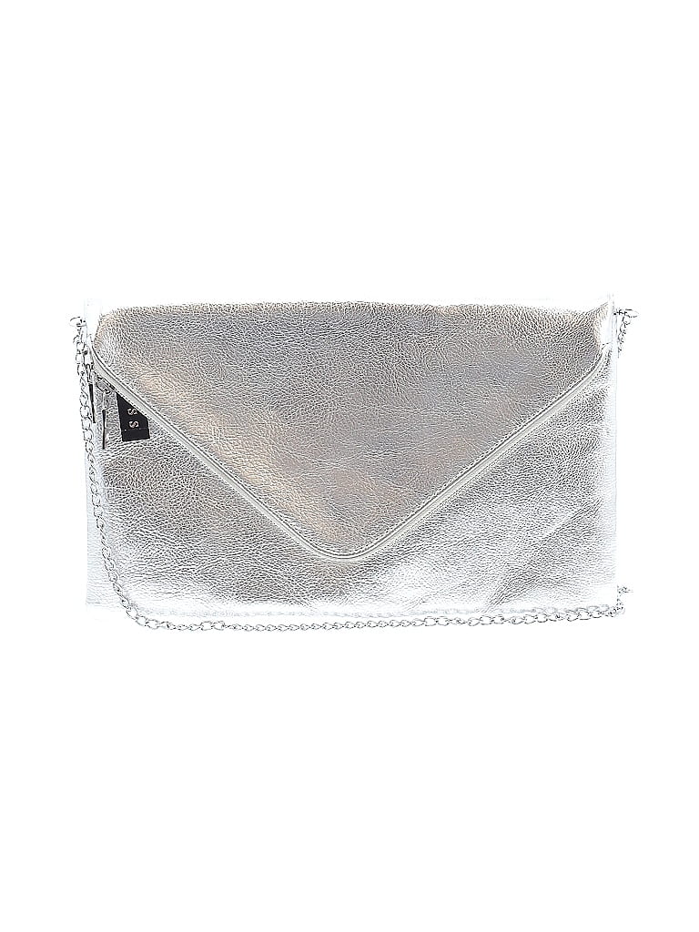 Guess Solid Metallic Silver Crossbody Bag One Size - 58% off | ThredUp