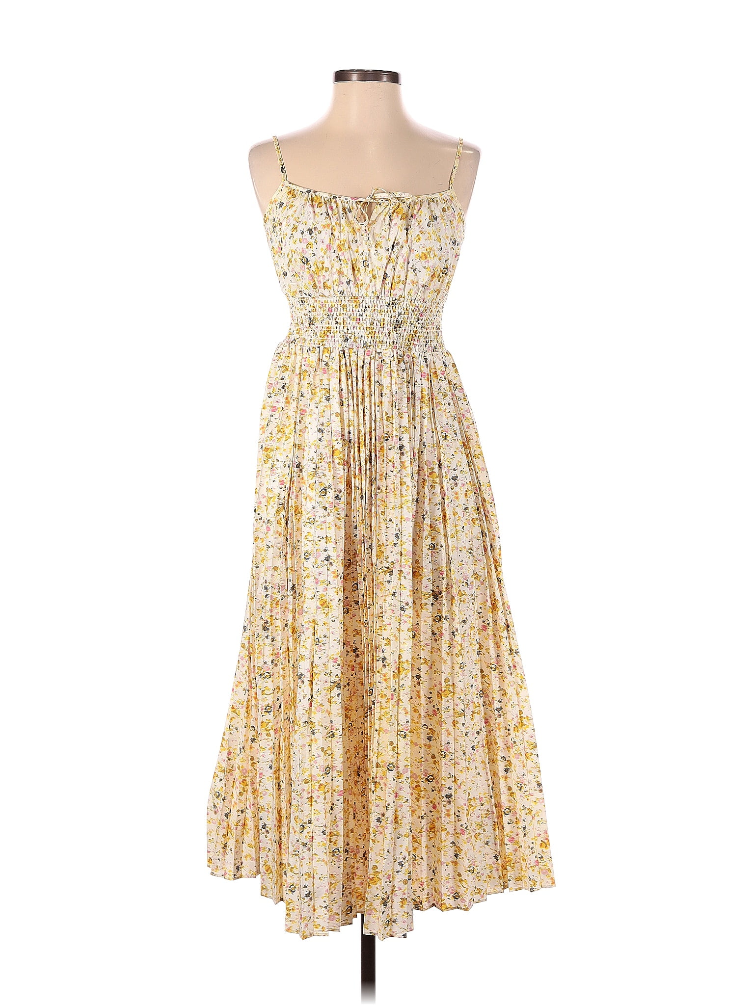 J Crew Yellow Casual Dress Size 4 71 Off Thredup