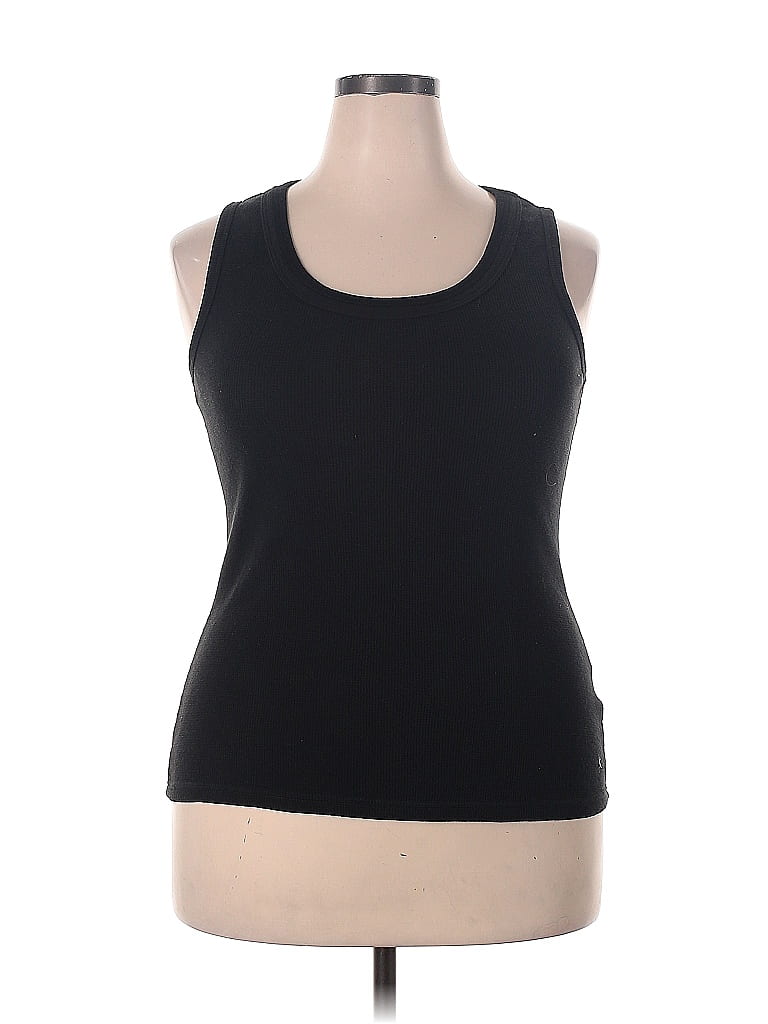 Danskin Now Black Tank Top Size XXL - 23% off | ThredUp