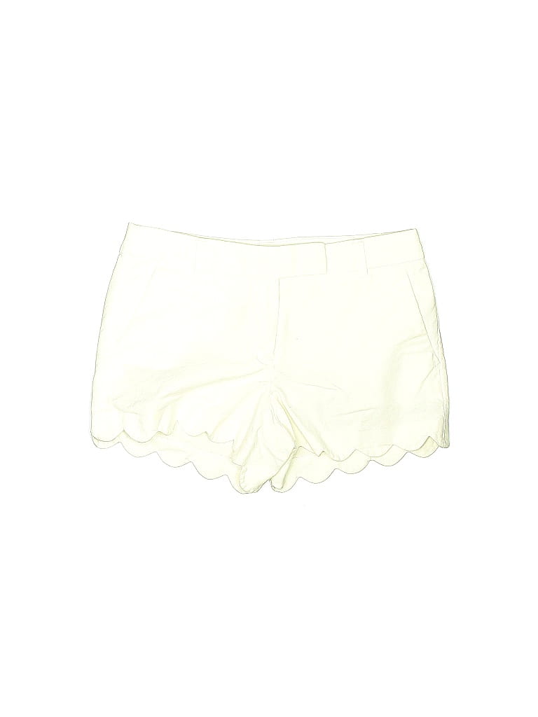 J.Crew Factory Store Solid Ivory Shorts Size 4 - 60% off | ThredUp