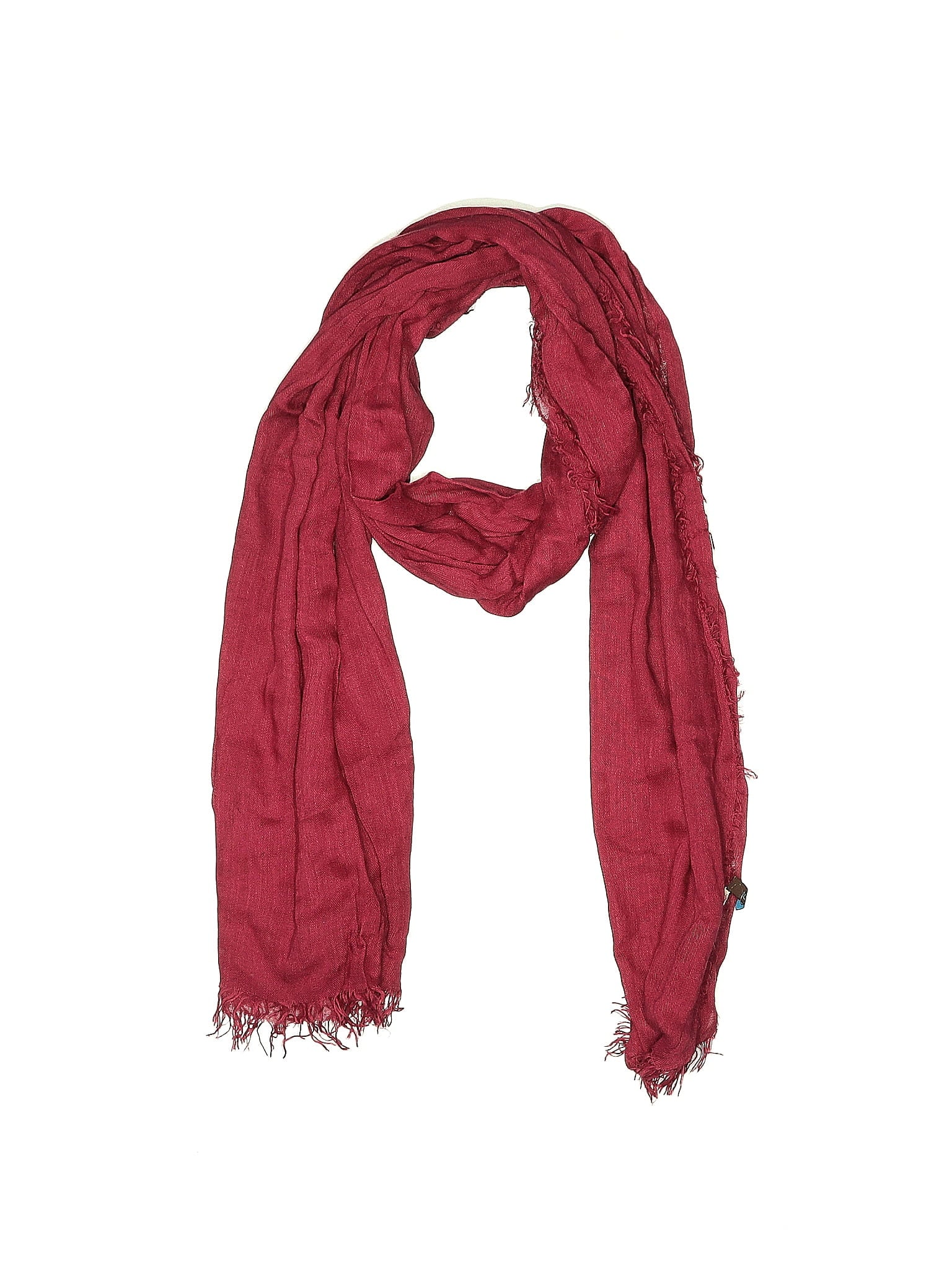 Tasha Solid Maroon Burgundy Scarf One Size - 52% off | ThredUp