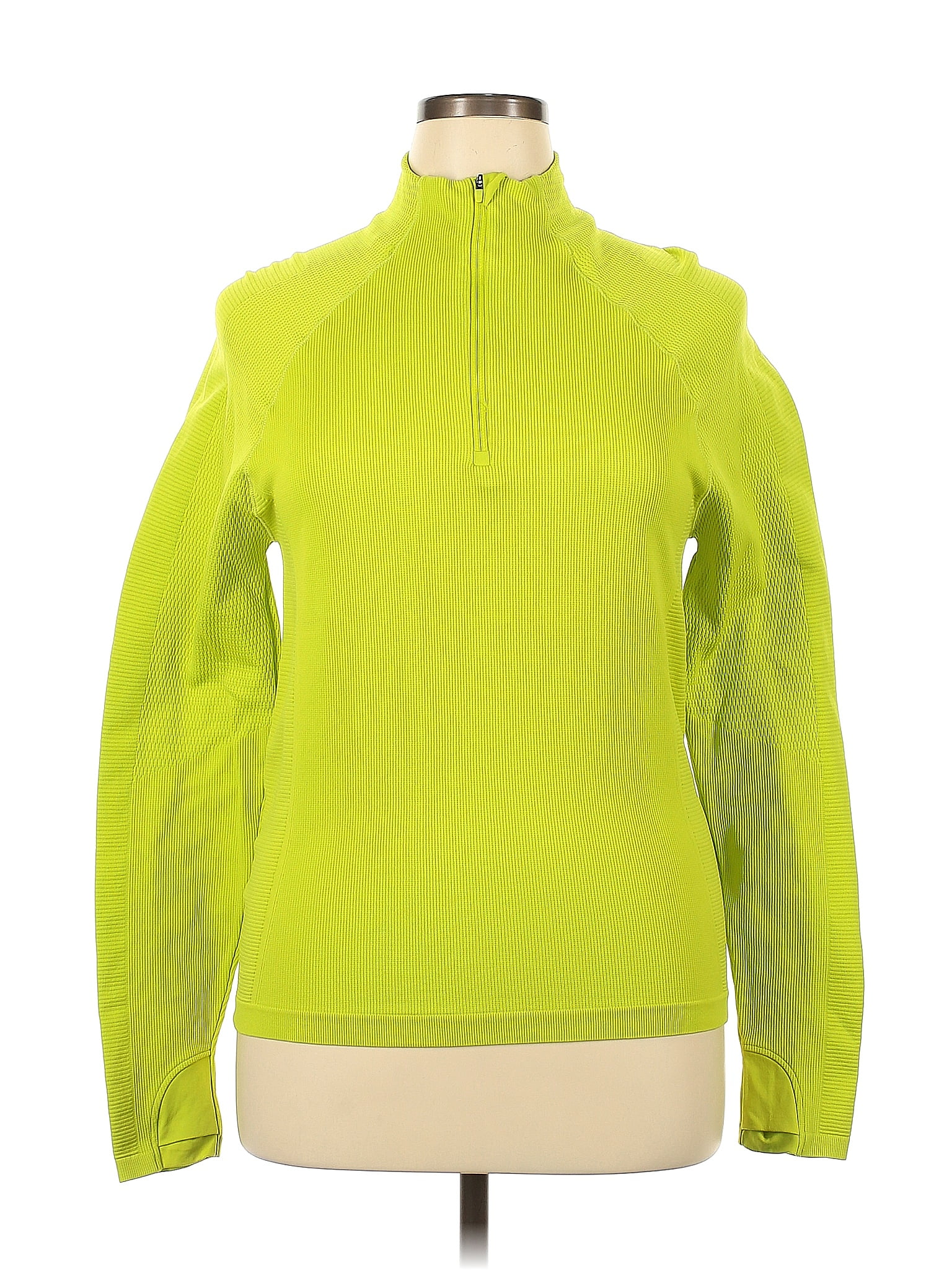 Athleta Color Block Solid Green Turtleneck Sweater Size XL - 58% off ...