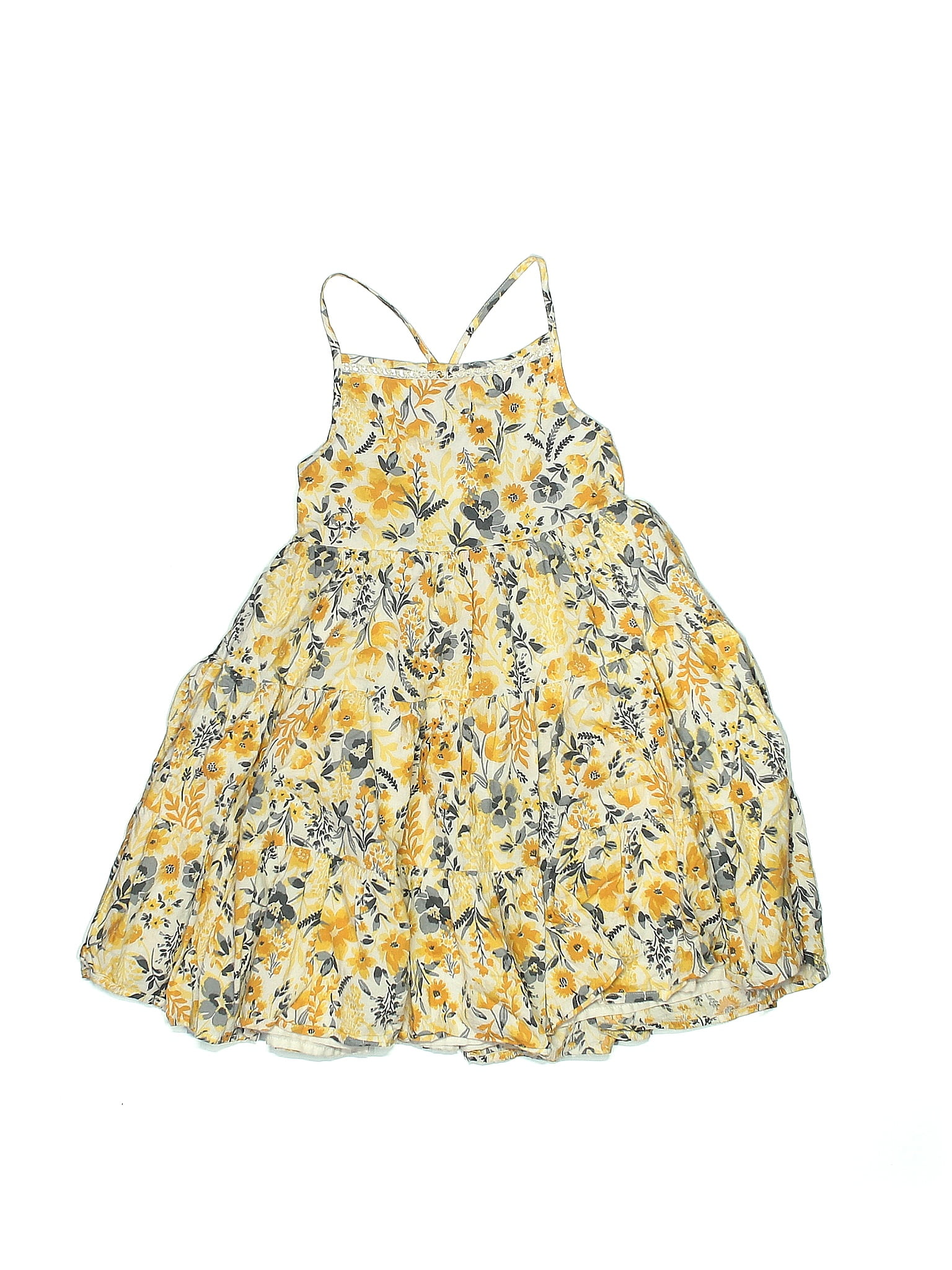 J by Joie Floral Yellow Dress Size 7 - 69% off | ThredUp
