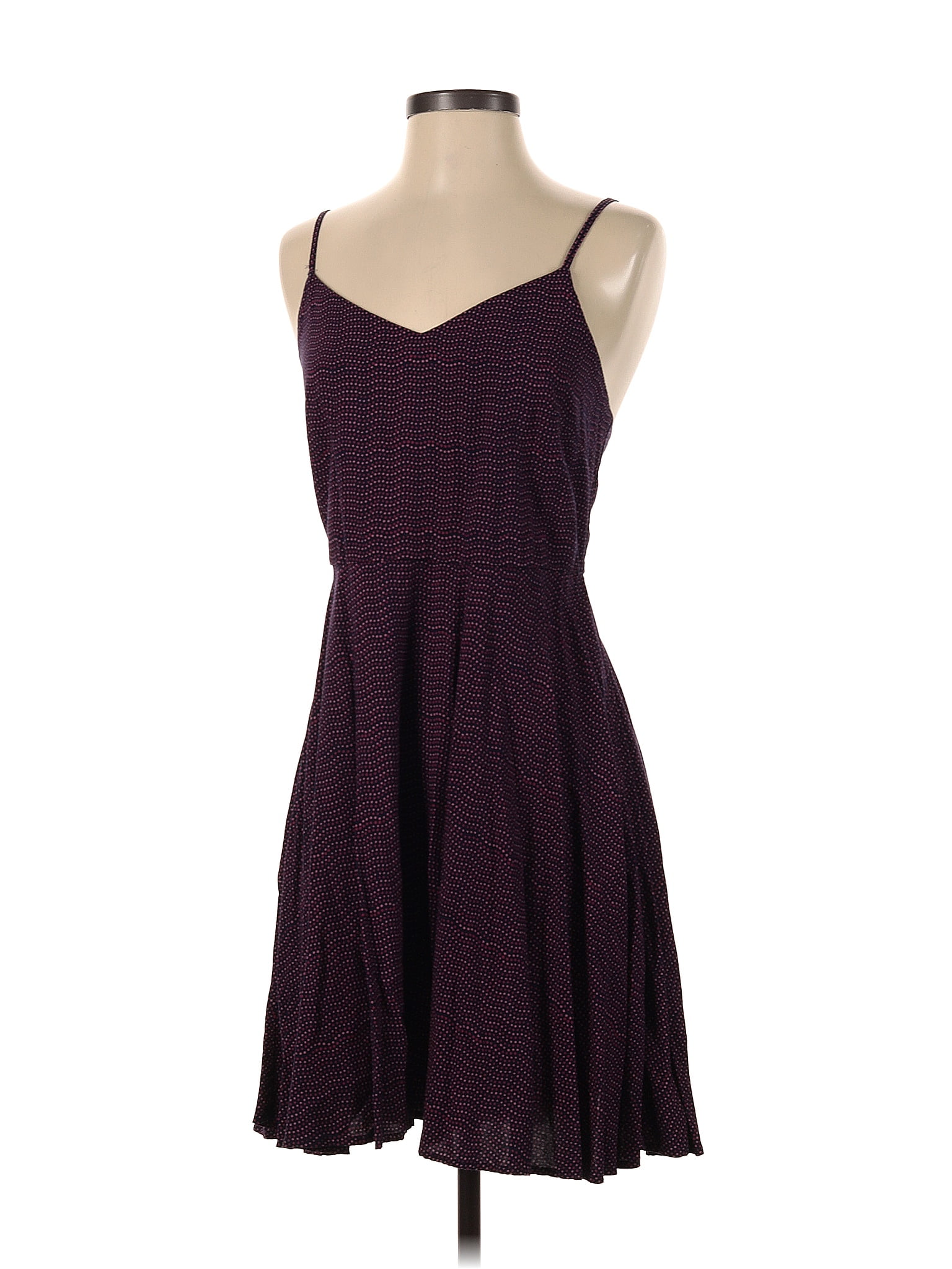 Gap 100 Rayon Purple Casual Dress Size S 67 Off Thredup