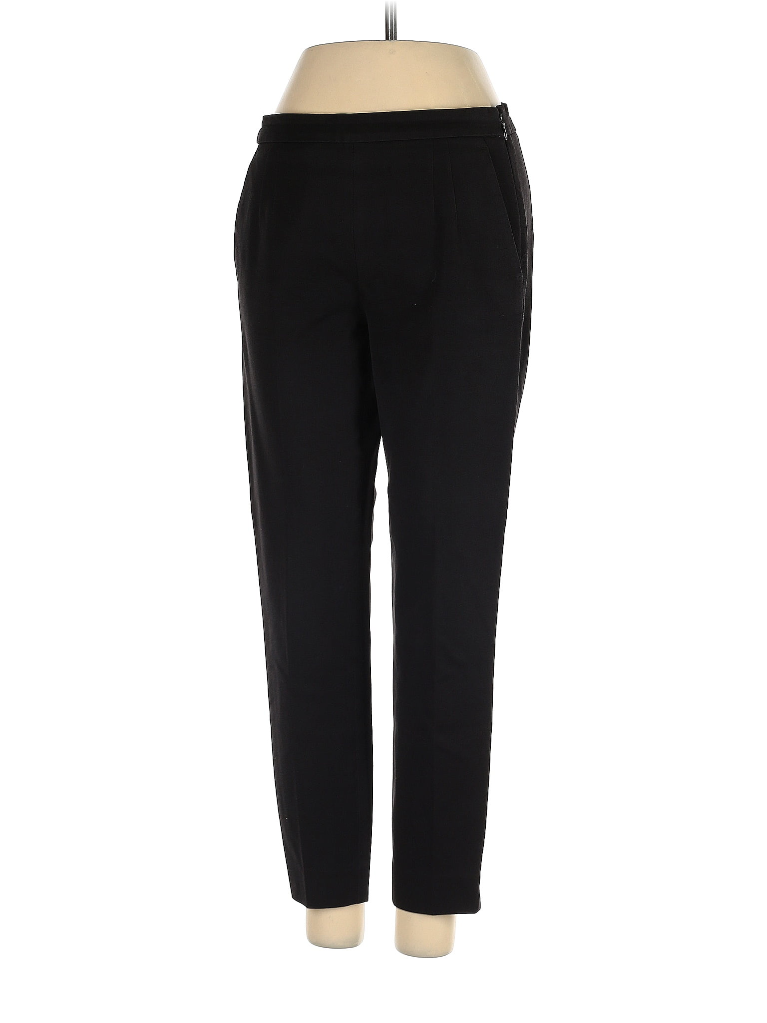 J Crew Solid Black Dress Pants Size 00 80 Off Thredup