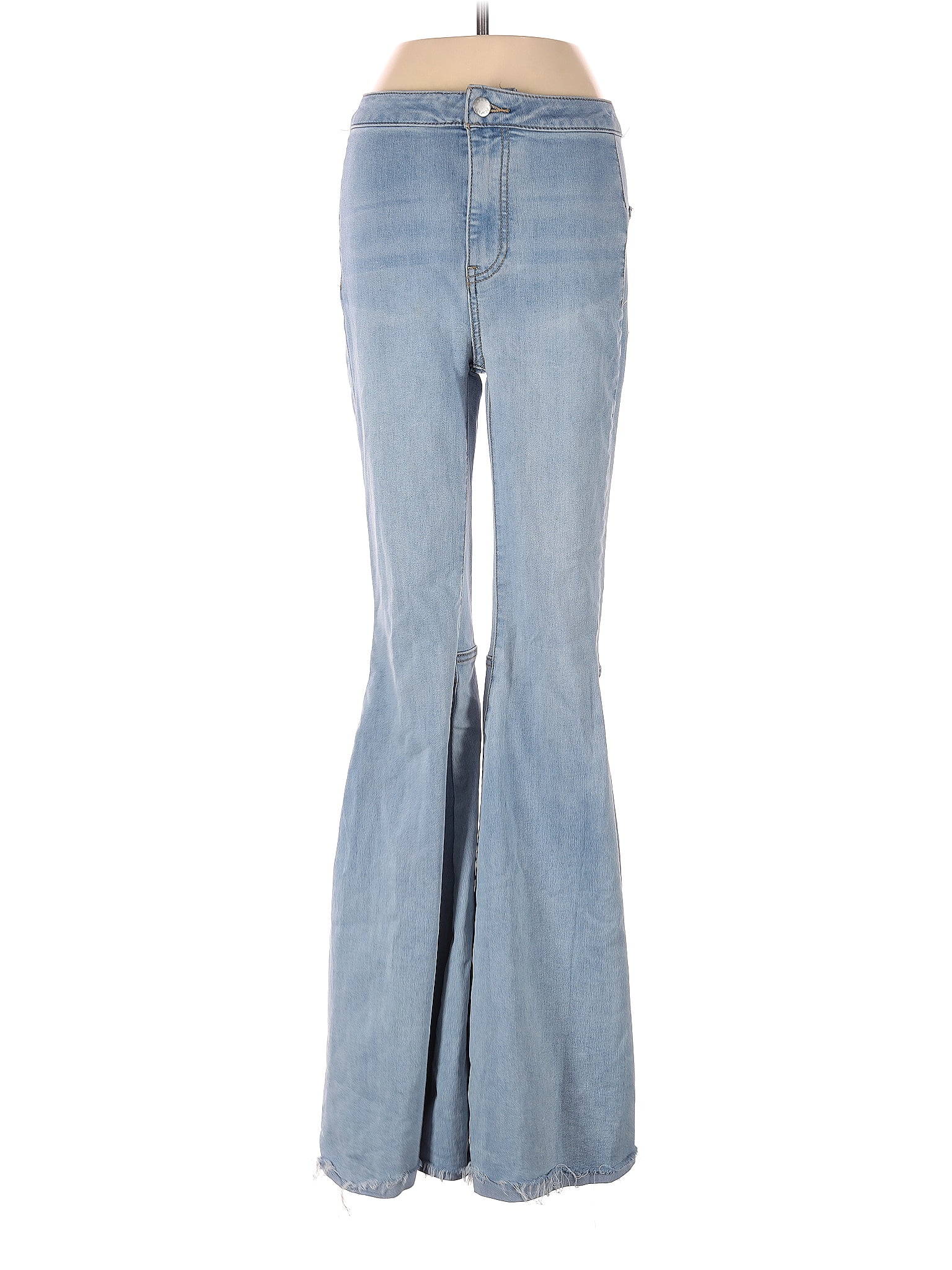 Free People Blue Jeans 25 Waist - 74% off | ThredUp