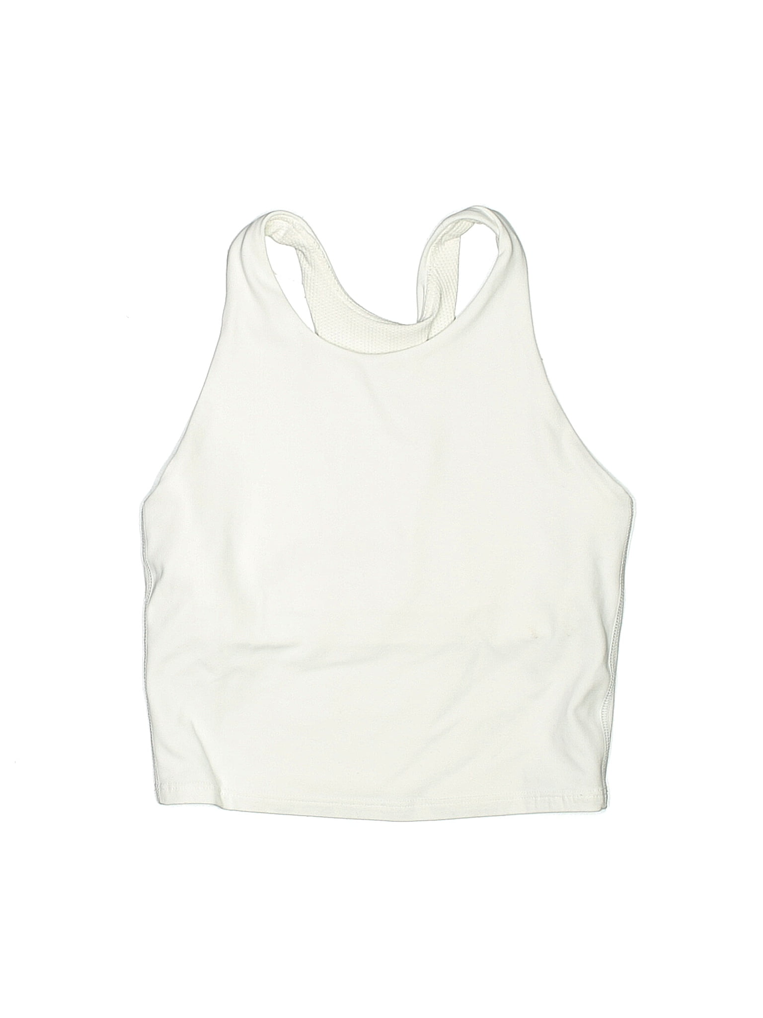 Athleta Solid Ivory Active Tank Size 8 10 51 Off Thredup
