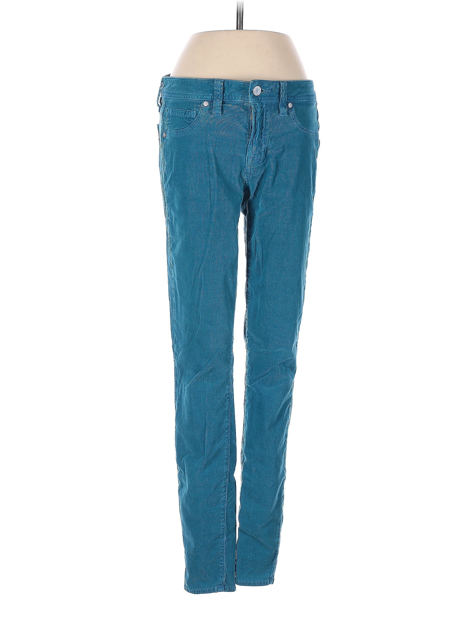 Genetic Denim Solid Teal Cords 27 Waist - 82% off | ThredUp