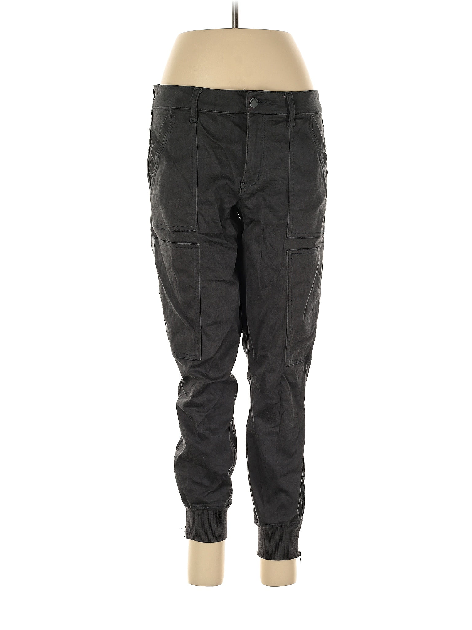 Level 99 Solid Black Cargo Pants 29 Waist - 79% off | ThredUp