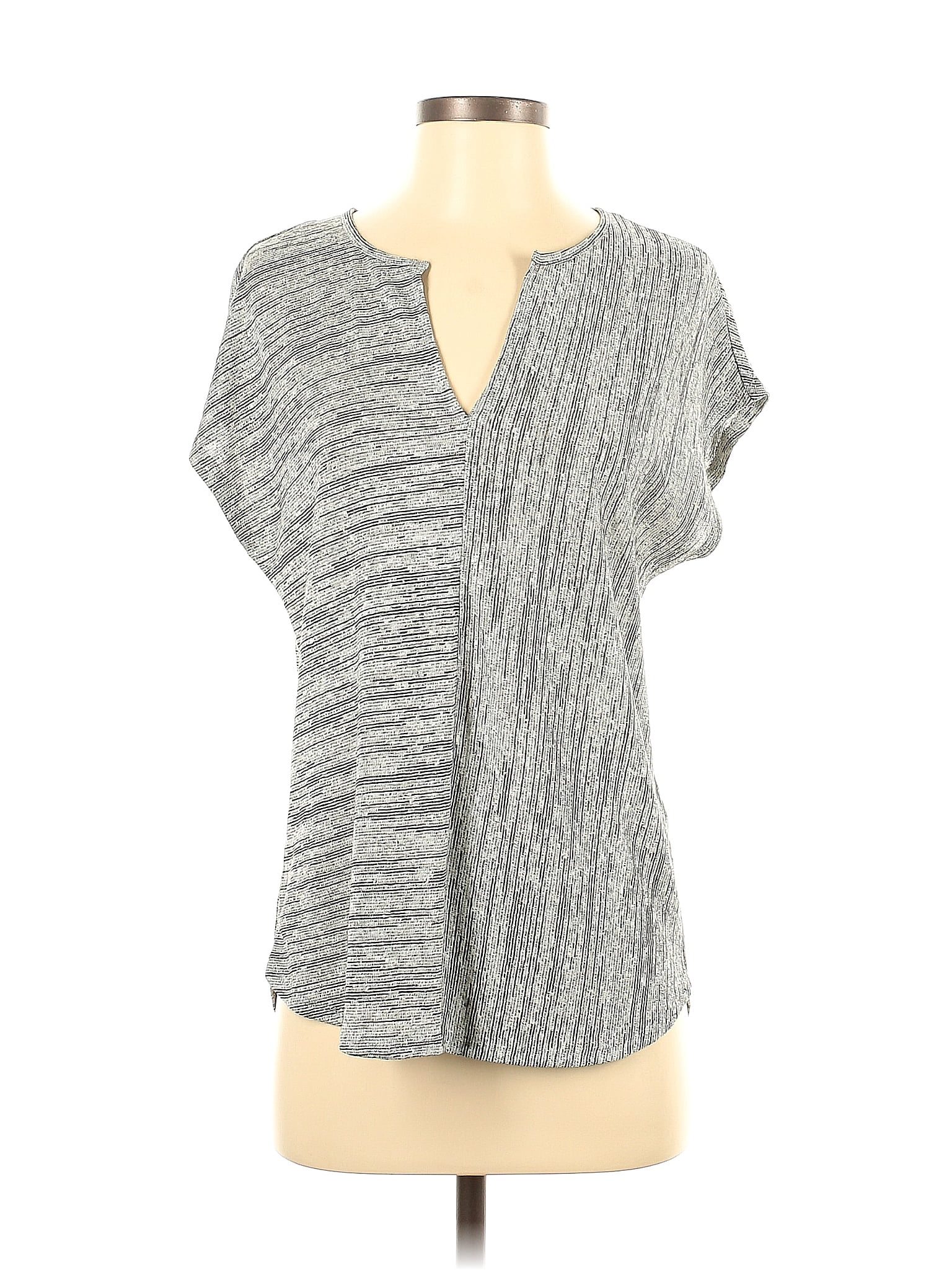 Three Dots Gray Sleeveless Top Size S - 76% off | ThredUp