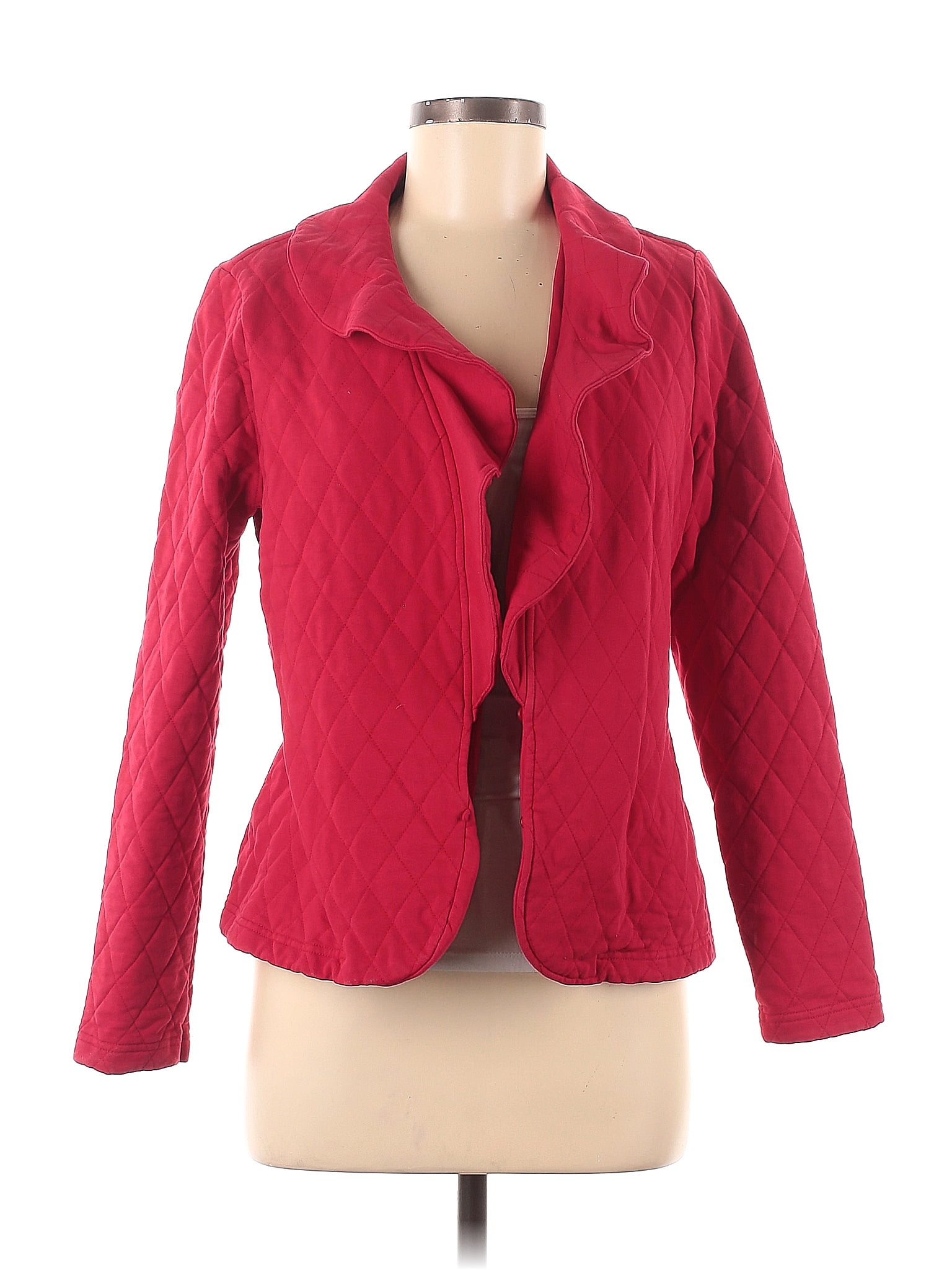 Saks Fifth Avenue Solid Red Jacket Size M - 56% off | ThredUp