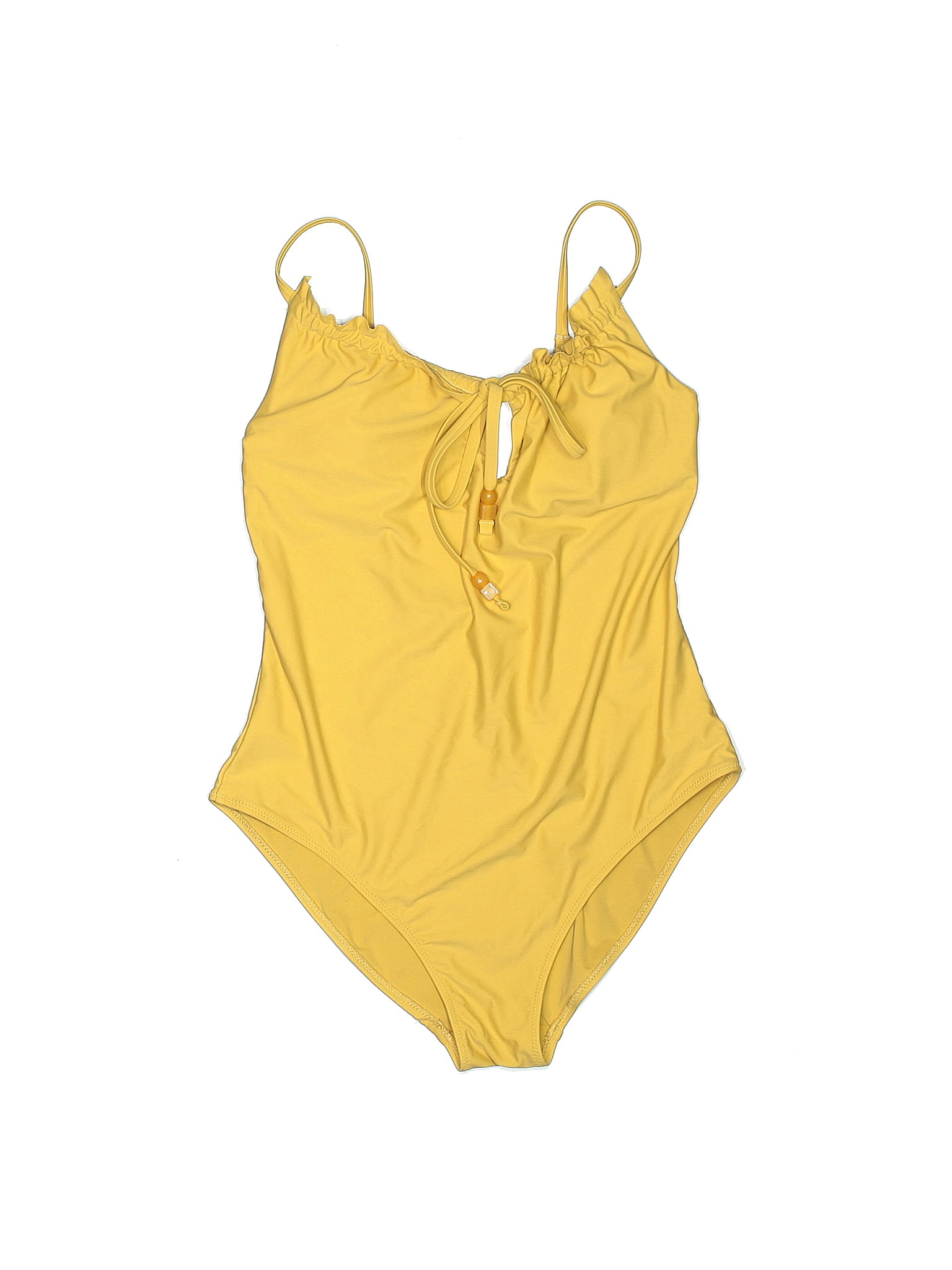 Aerie Solid Yellow One Piece Swimsuit Size M - 52% off | ThredUp