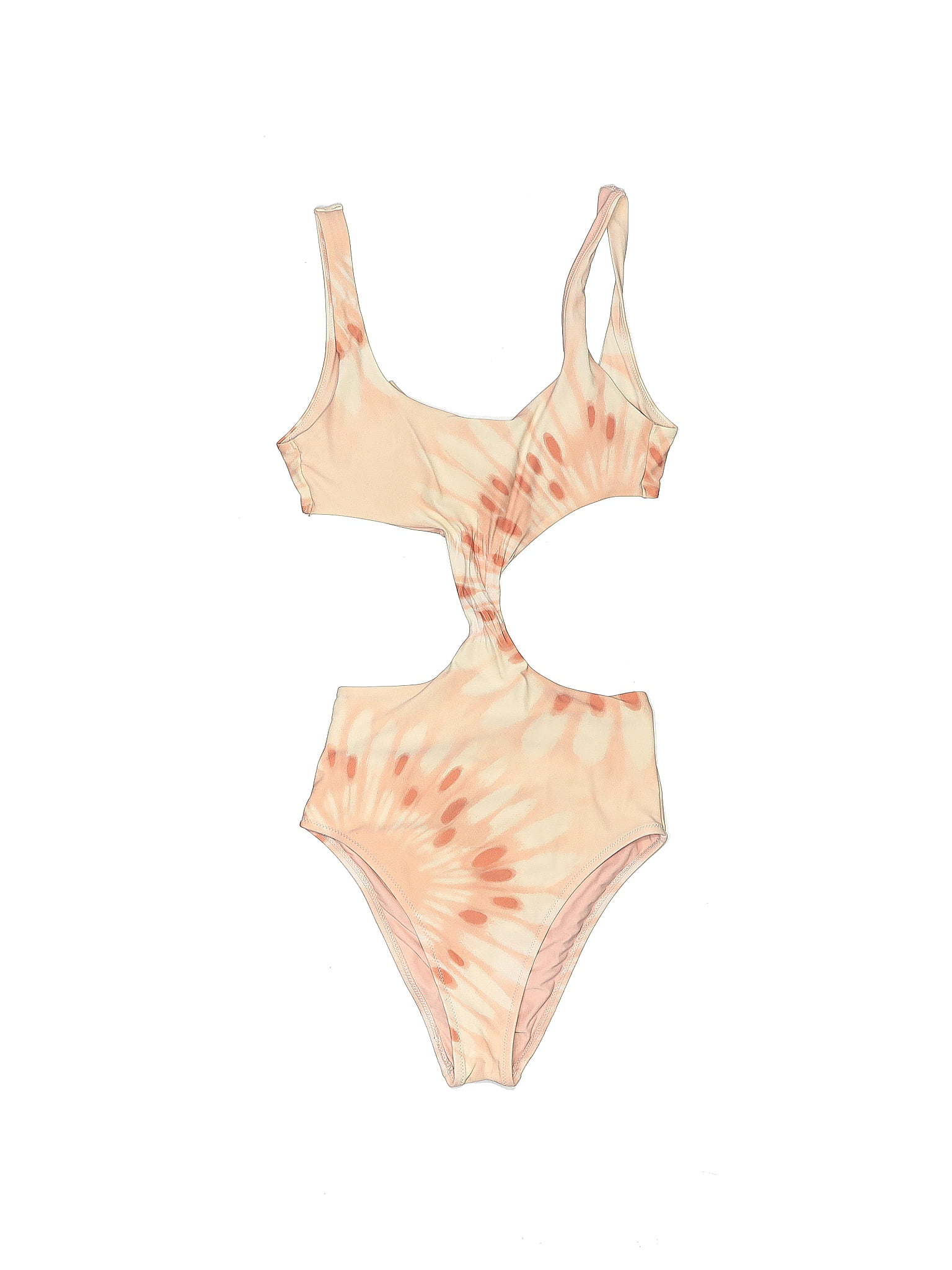Aerie 100% Nylon Tie-dye Tan One Piece Swimsuit Size S - 52% off | ThredUp