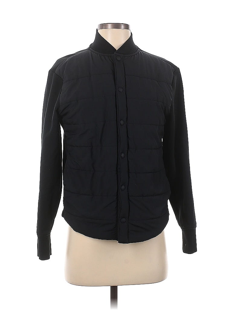 Banana Republic 100% Polyester Solid Black Jacket Size XS - 68% off | ThredUp