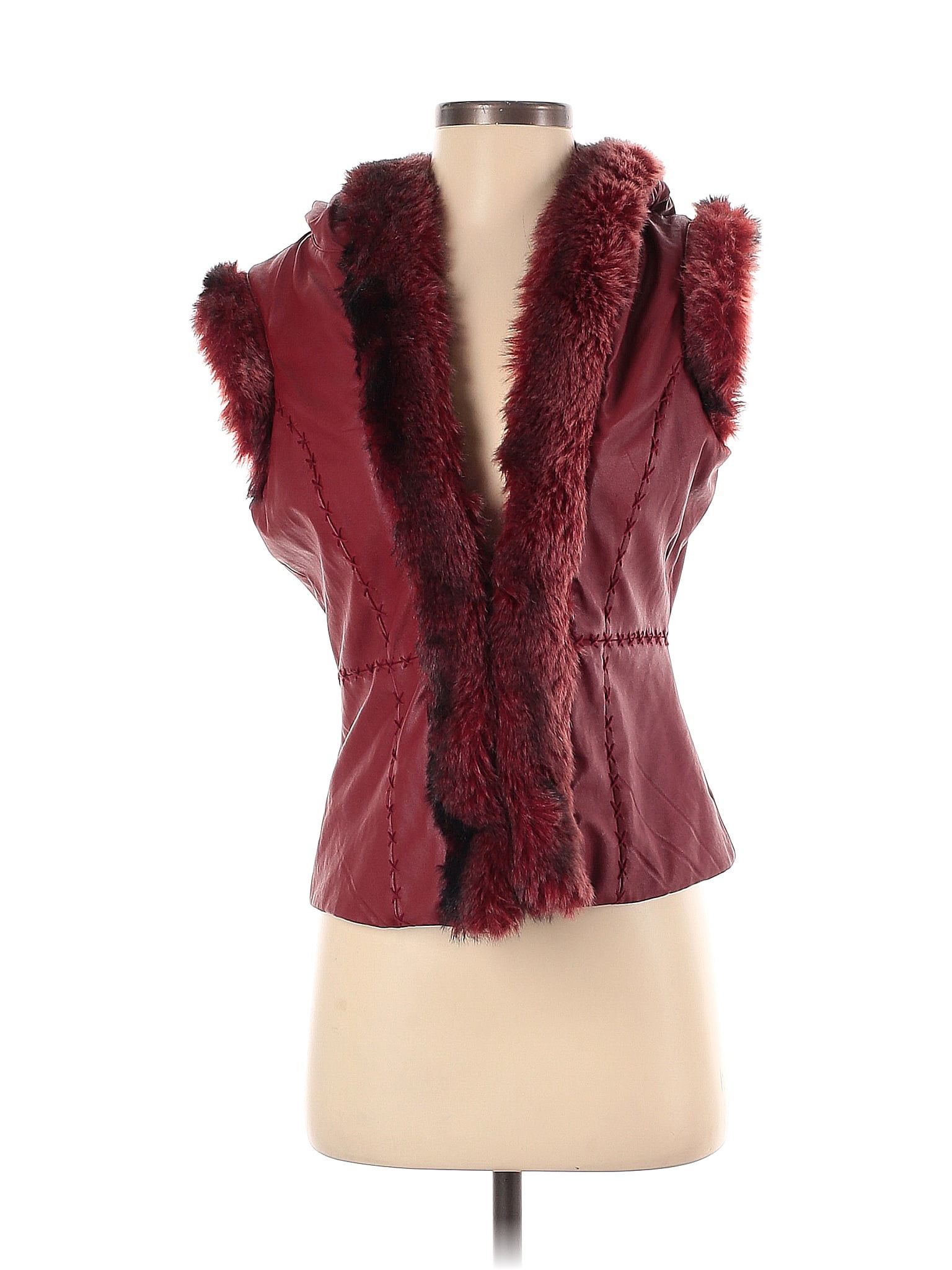 Lulumari Solid Burgundy Jacket Size S - 57% off | ThredUp