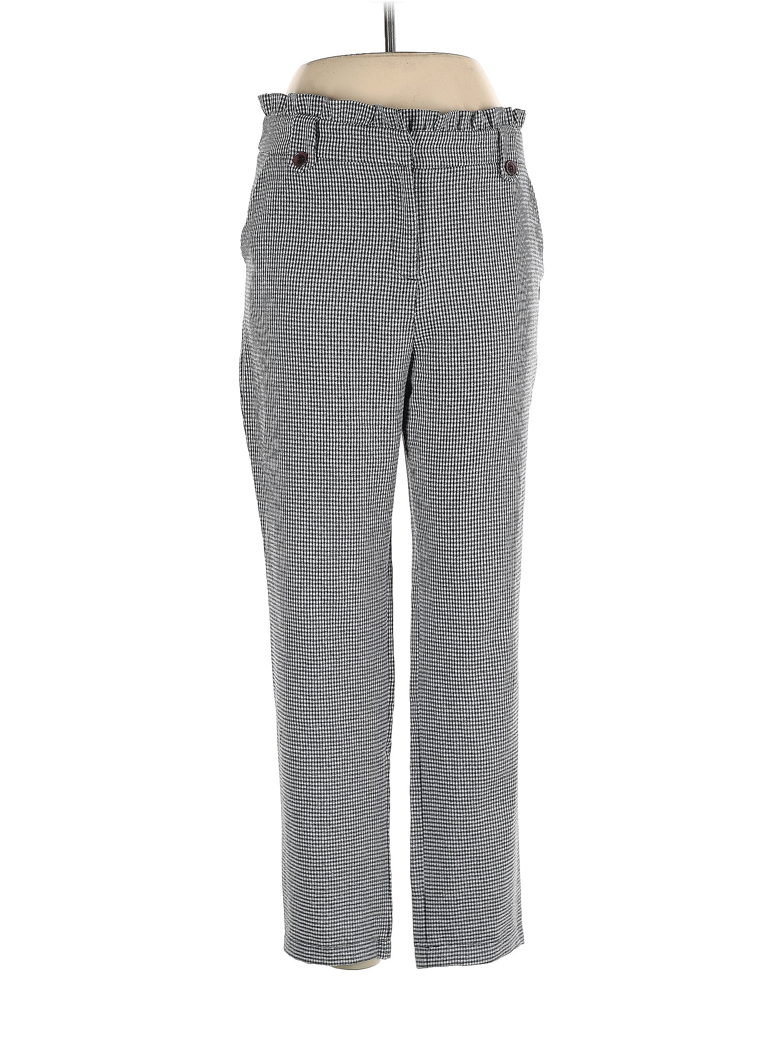 Potter's Pot White Gray Casual Pants Size L - 66% off | ThredUp