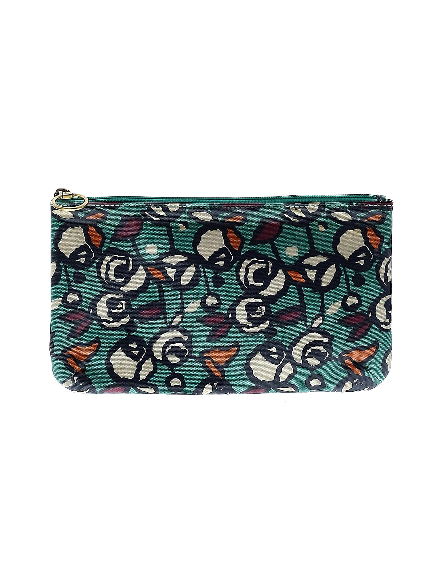 Fossil Multi Color Teal Makeup Bag One Size - 75% off | ThredUp