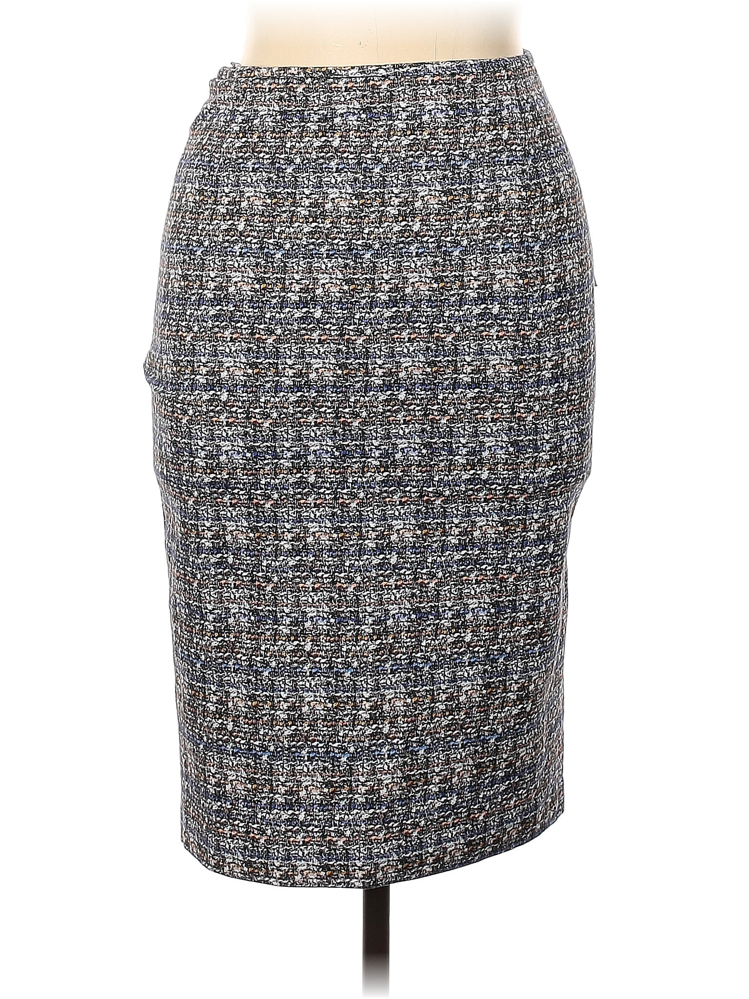 Basler 100% Polyamide Tweed Houndstooth Jacquard Marled Fair Isle Gray ...