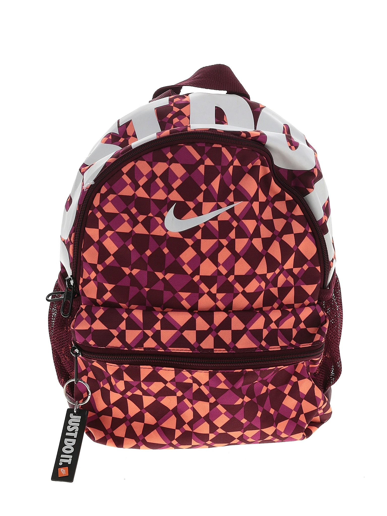 Nike Color Block Multi Color Burgundy Backpack One Size - 35% off | ThredUp