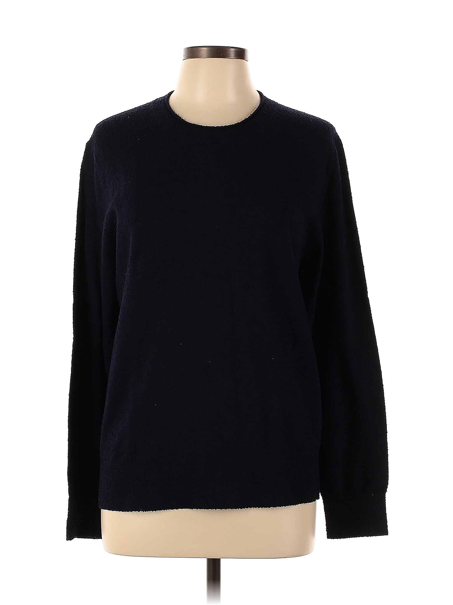 Club Monaco Color Block Solid Navy Black Pullover Sweater Size L - 79% ...