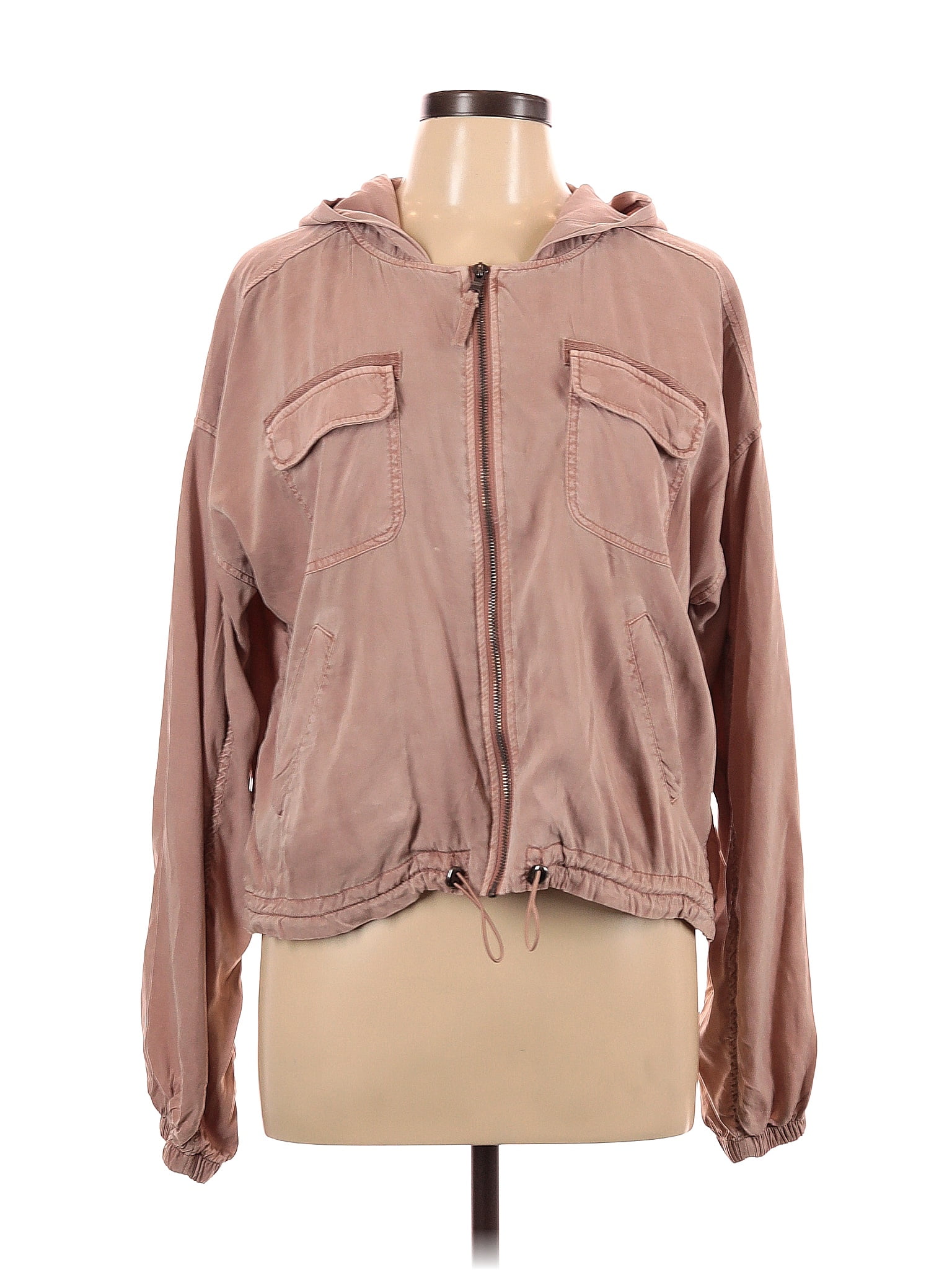 Marrakech 100% Spandex Solid Blush Pink Jacket Size L - 79% off | ThredUp