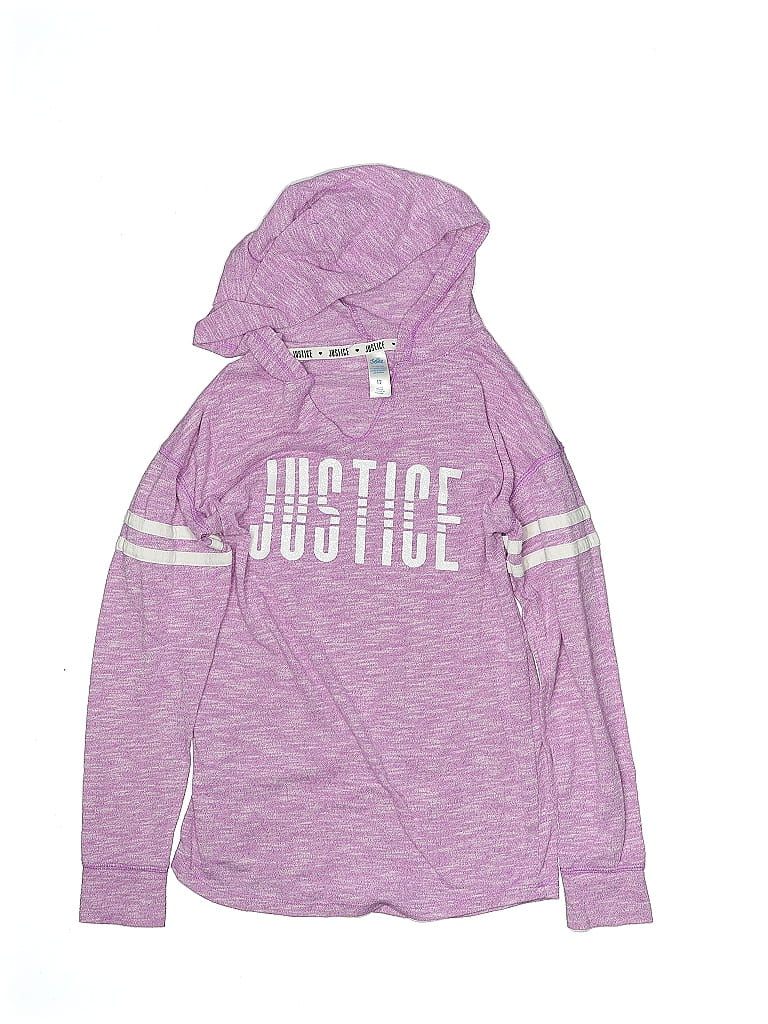 Justice Marled Purple Pullover Hoodie Size 12 - 52% off | ThredUp