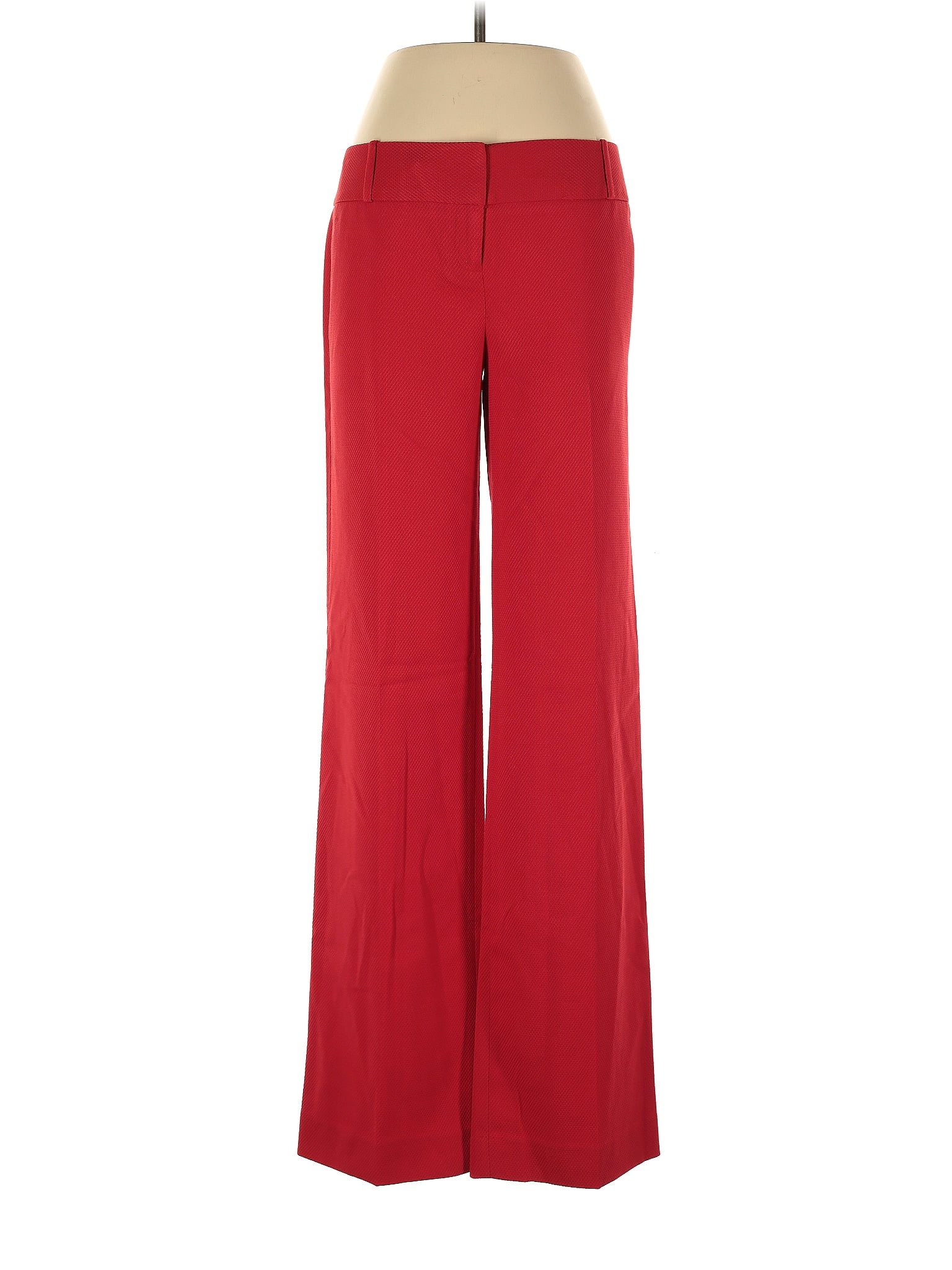 The Limited Solid Red Dress Pants Size 4 - 78% off | ThredUp