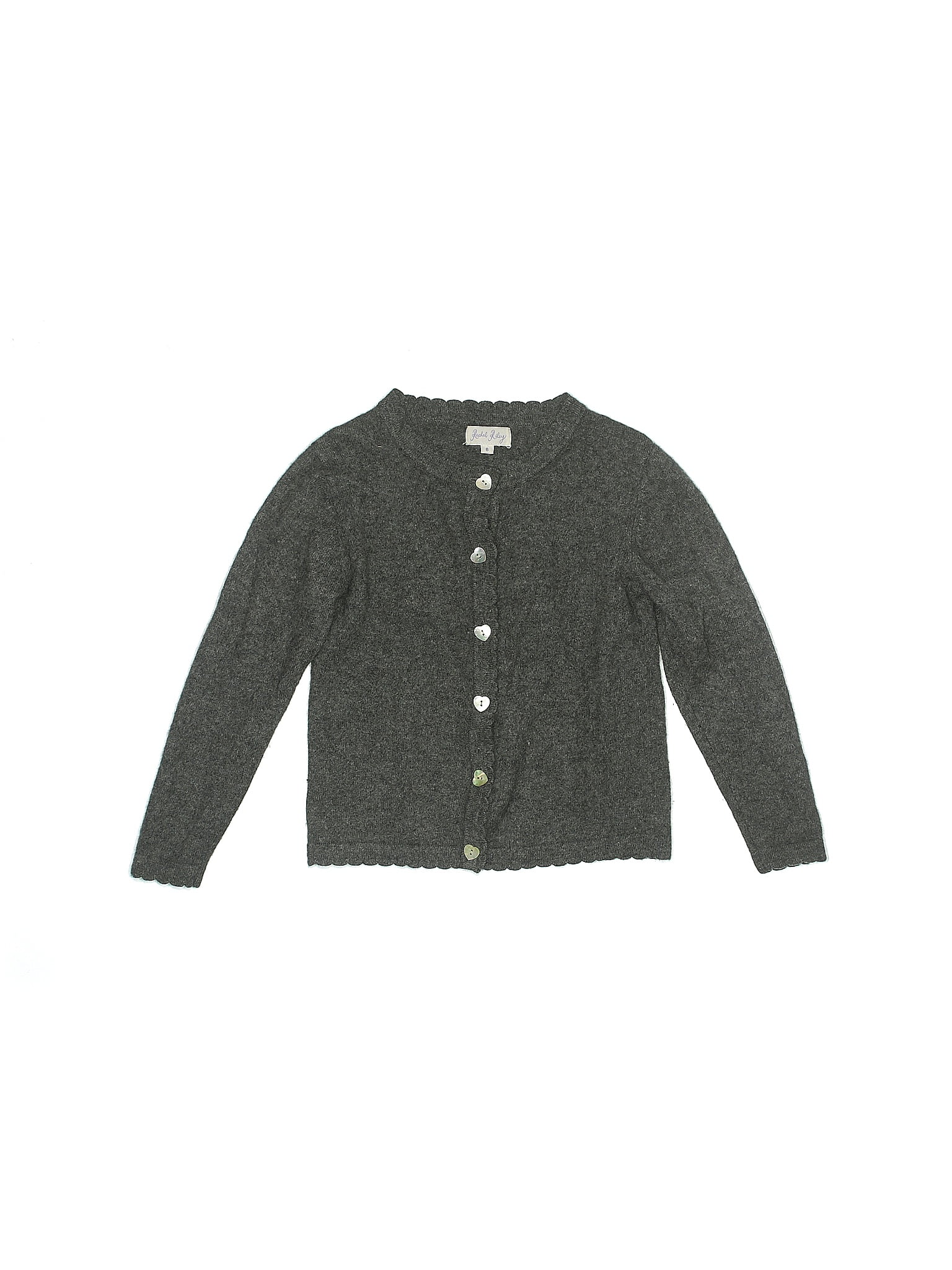 Rachel Riley Gray Cardigan Size 8 - 62% off | ThredUp