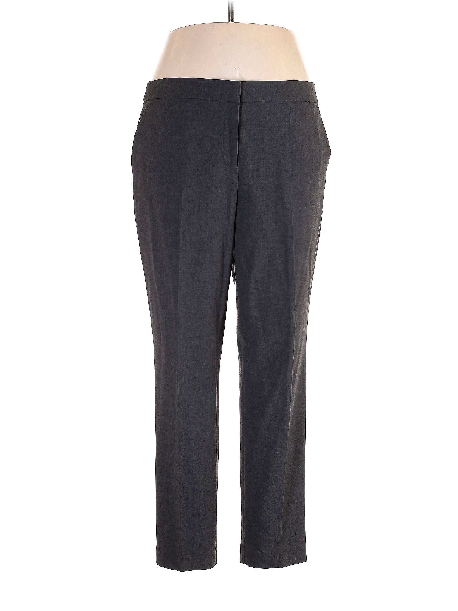 Bar III Solid Black Gray Dress Pants Size 16 - 64% off | ThredUp