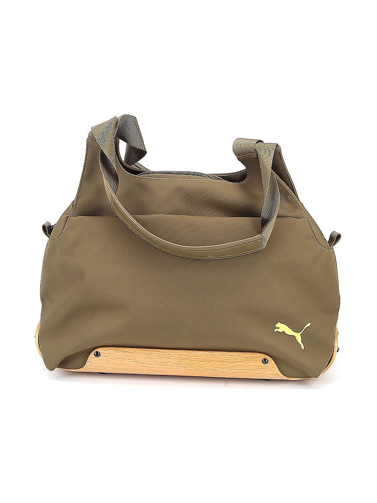 Puma Solid Green Shoulder Bag One Size - 77% off | ThredUp