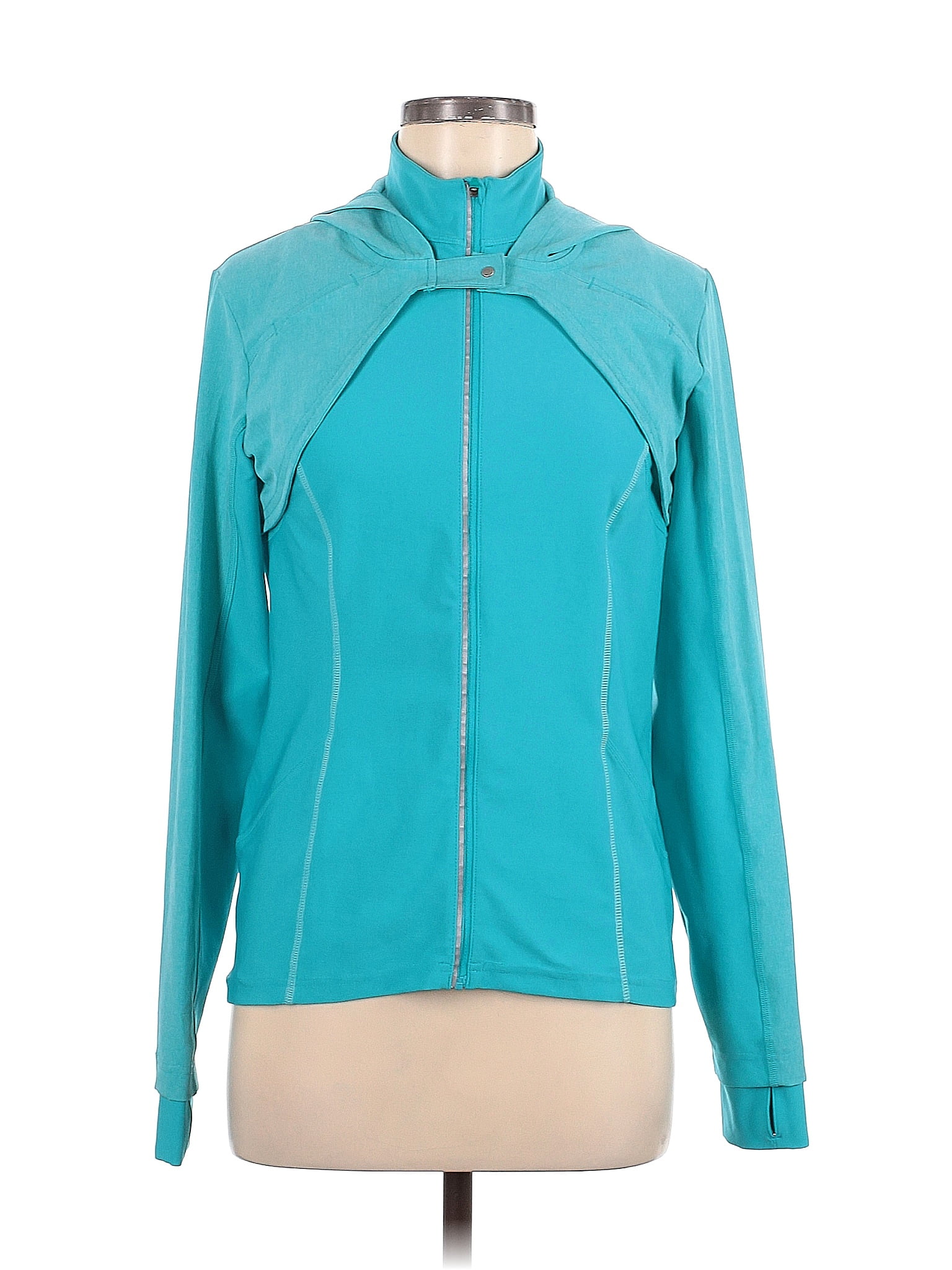 lucy Solid Teal Track Jacket Size S - 67% off | ThredUp