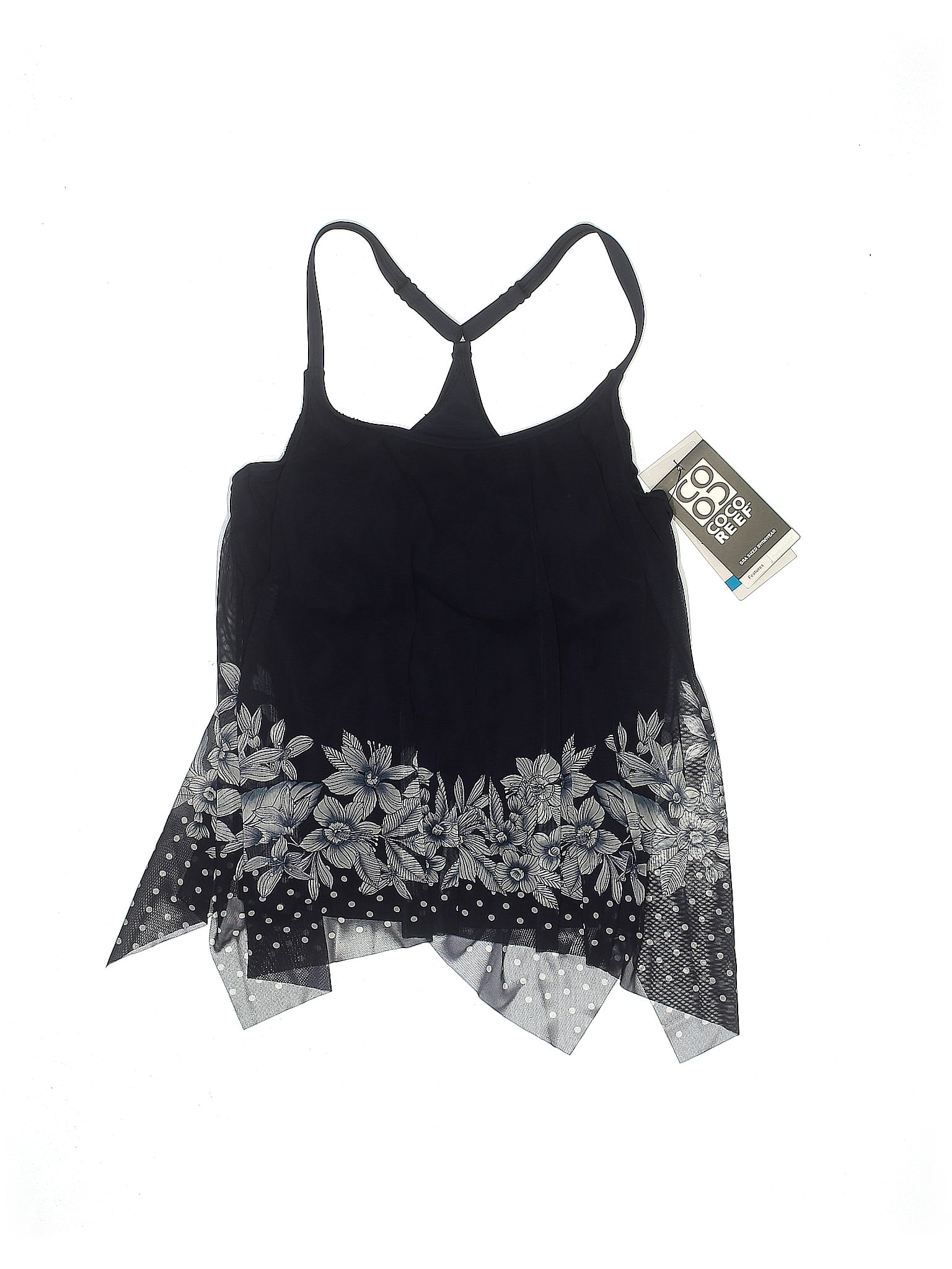 Coco Reef Solid Black Swimsuit Top Size Lg (36D) - 58% off | ThredUp