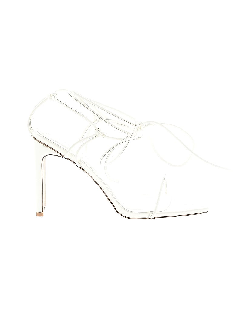 Billini Solid White Heels Size 10 - 67% off | ThredUp