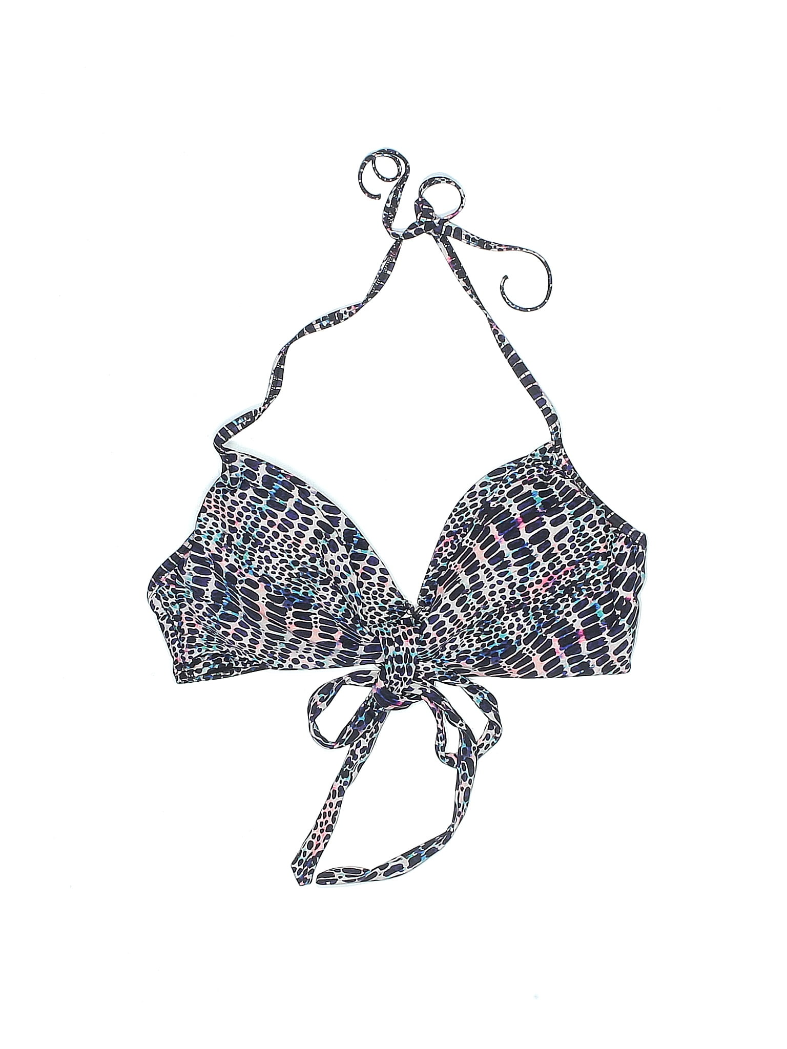 Sundazed Multi Color Blue Swimsuit Top Size Lg 36dd 64 Off Thredup