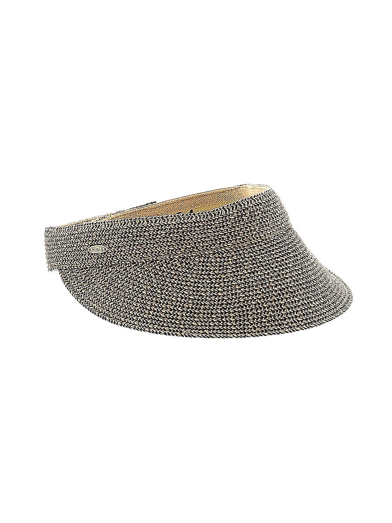 Scala Houndstooth Multi Color Gold Visor One Size - 55% off | ThredUp