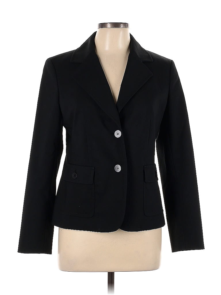 Talbots Solid Black Blazer Size 10 - 77% off | ThredUp