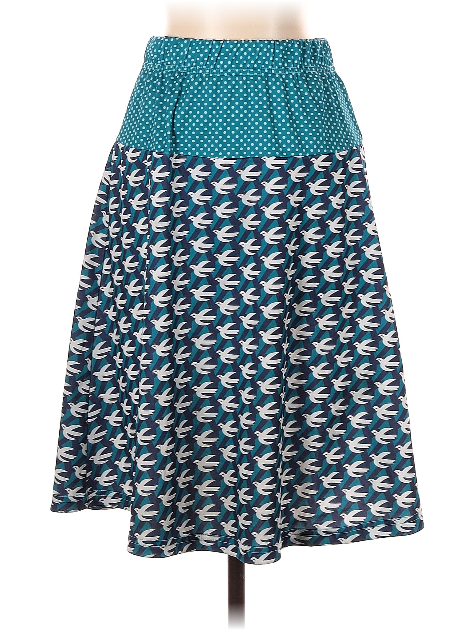 Misslook Multi Color Teal Casual Skirt Size S 65 Off Thredup