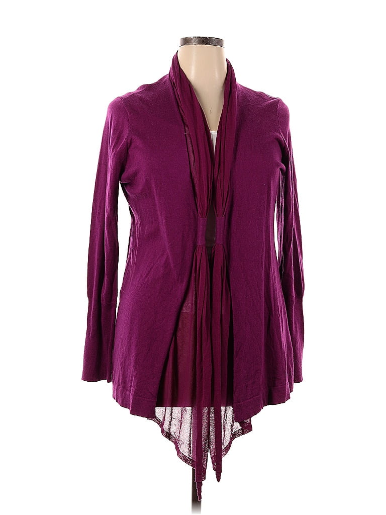 AK Anne Klein Solid Purple Cardigan Size XL - 69% off | ThredUp