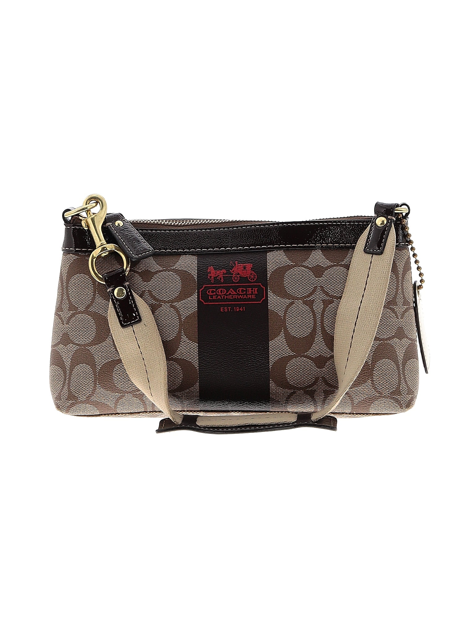 Coach Tan Brown Shoulder Bag One Size - 72% off | ThredUp