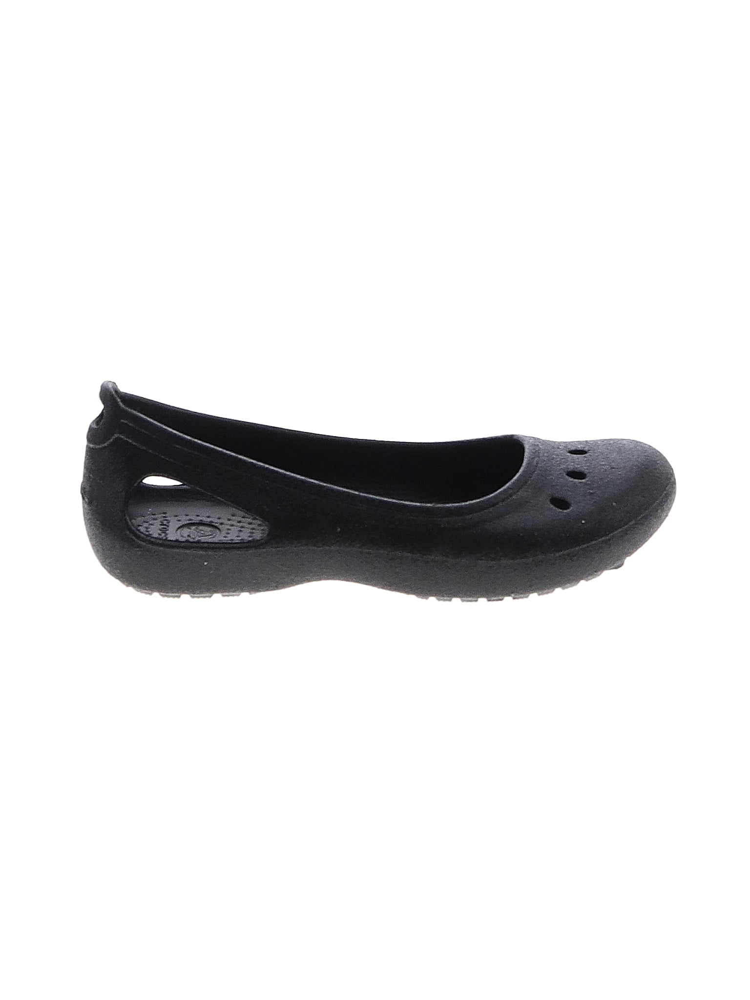 Crocs Solid Black Clogs Size 1 - 44% off | ThredUp