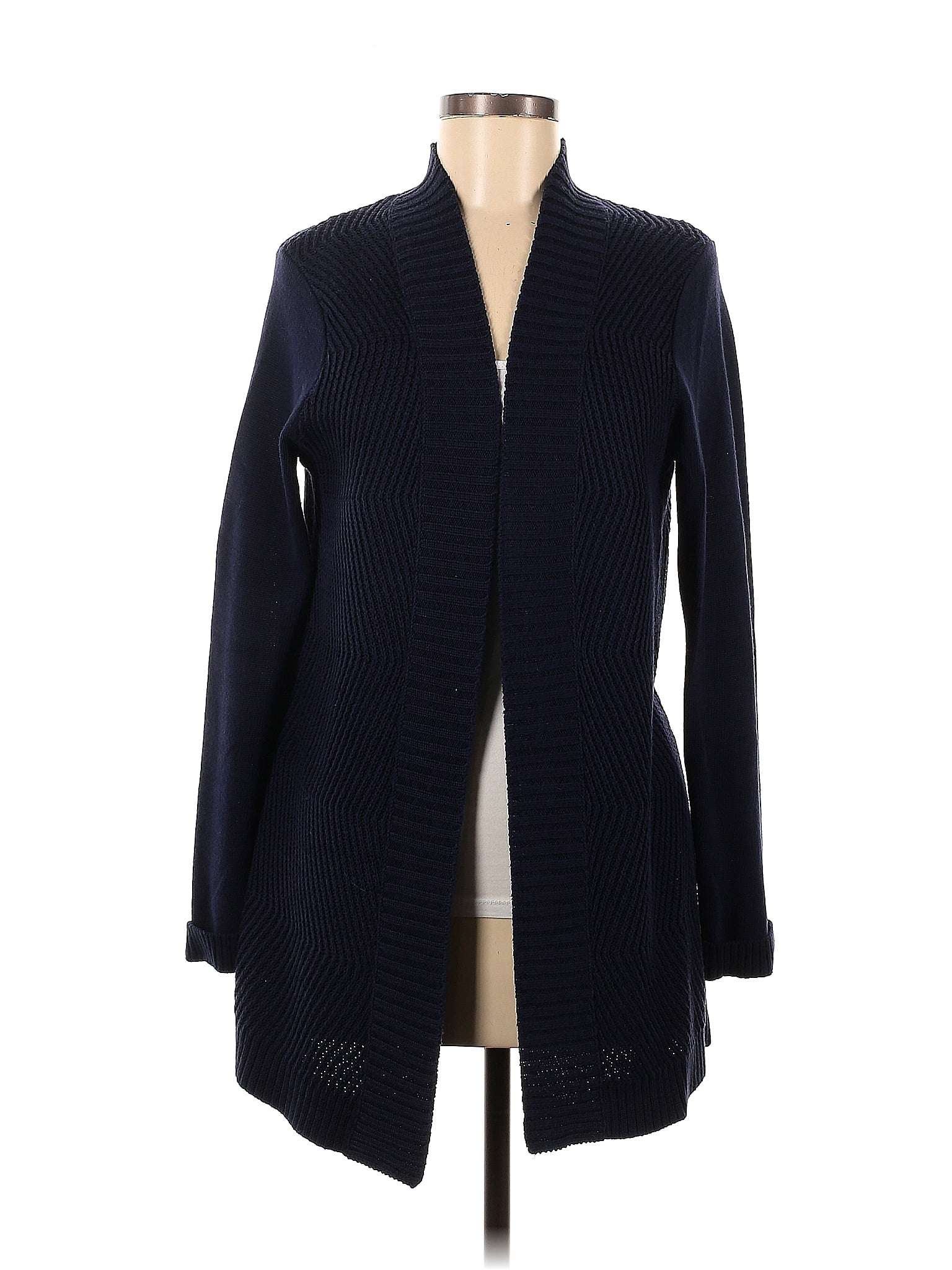 Gap Color Block Solid Navy Blue Cardigan Size M 65 Off Thredup