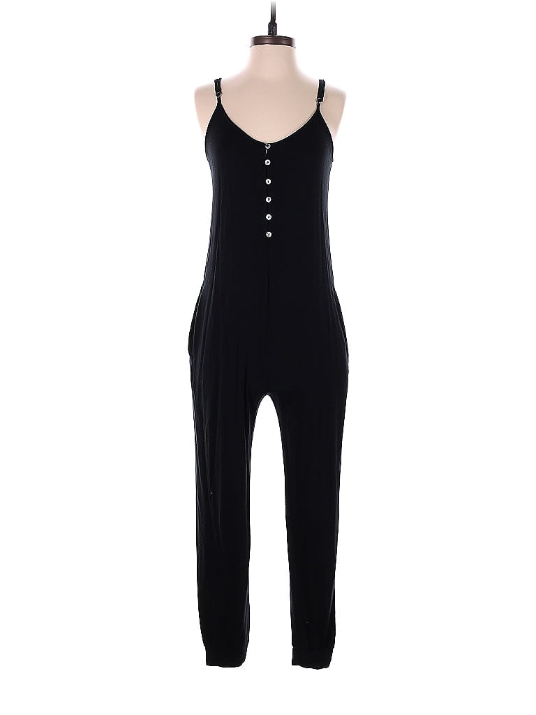 colsie Solid Black Jumpsuit Size S - 12% off | ThredUp