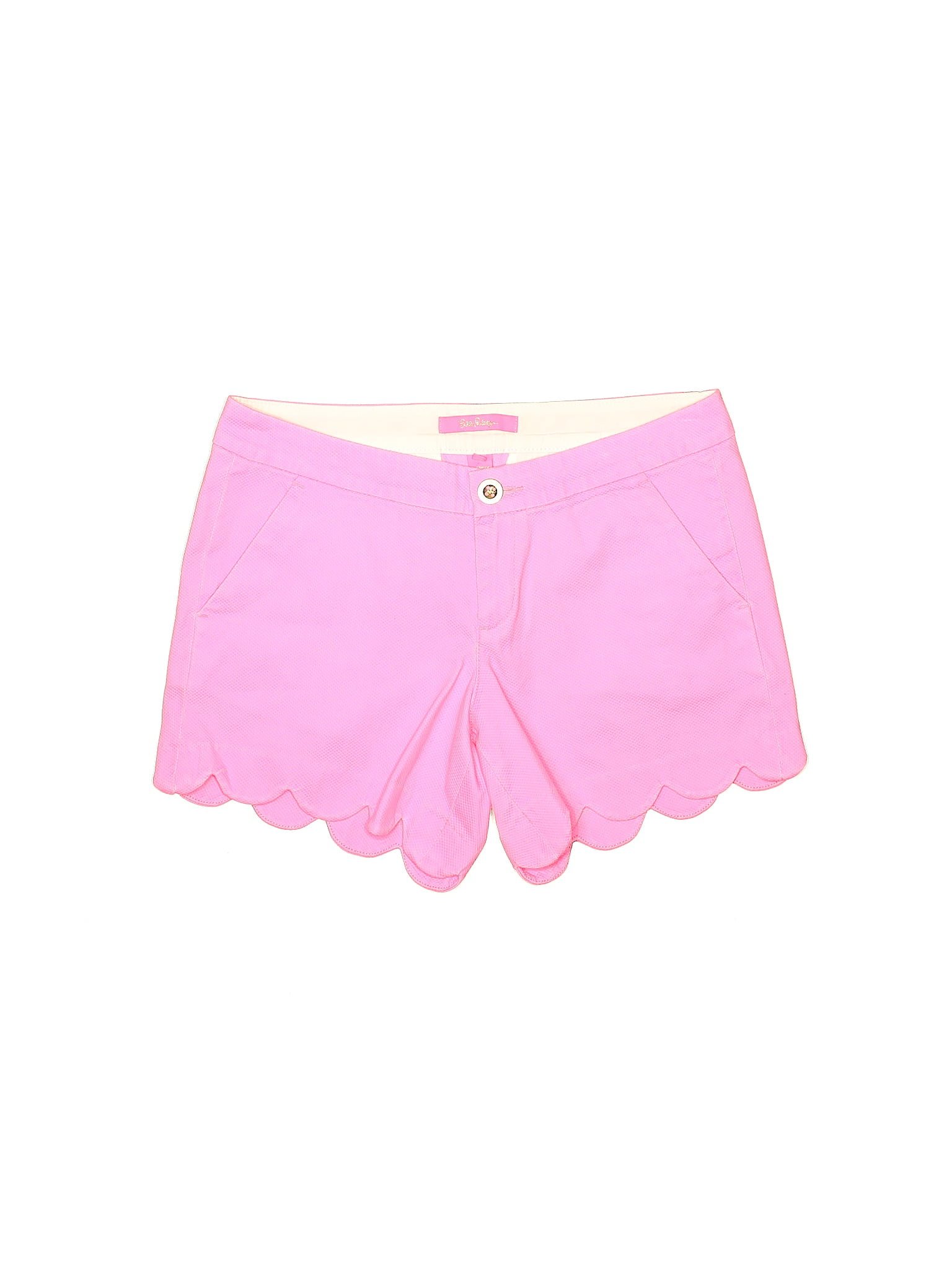 Lilly Pulitzer Solid Pink Shorts Size 2 68 Off Thredup